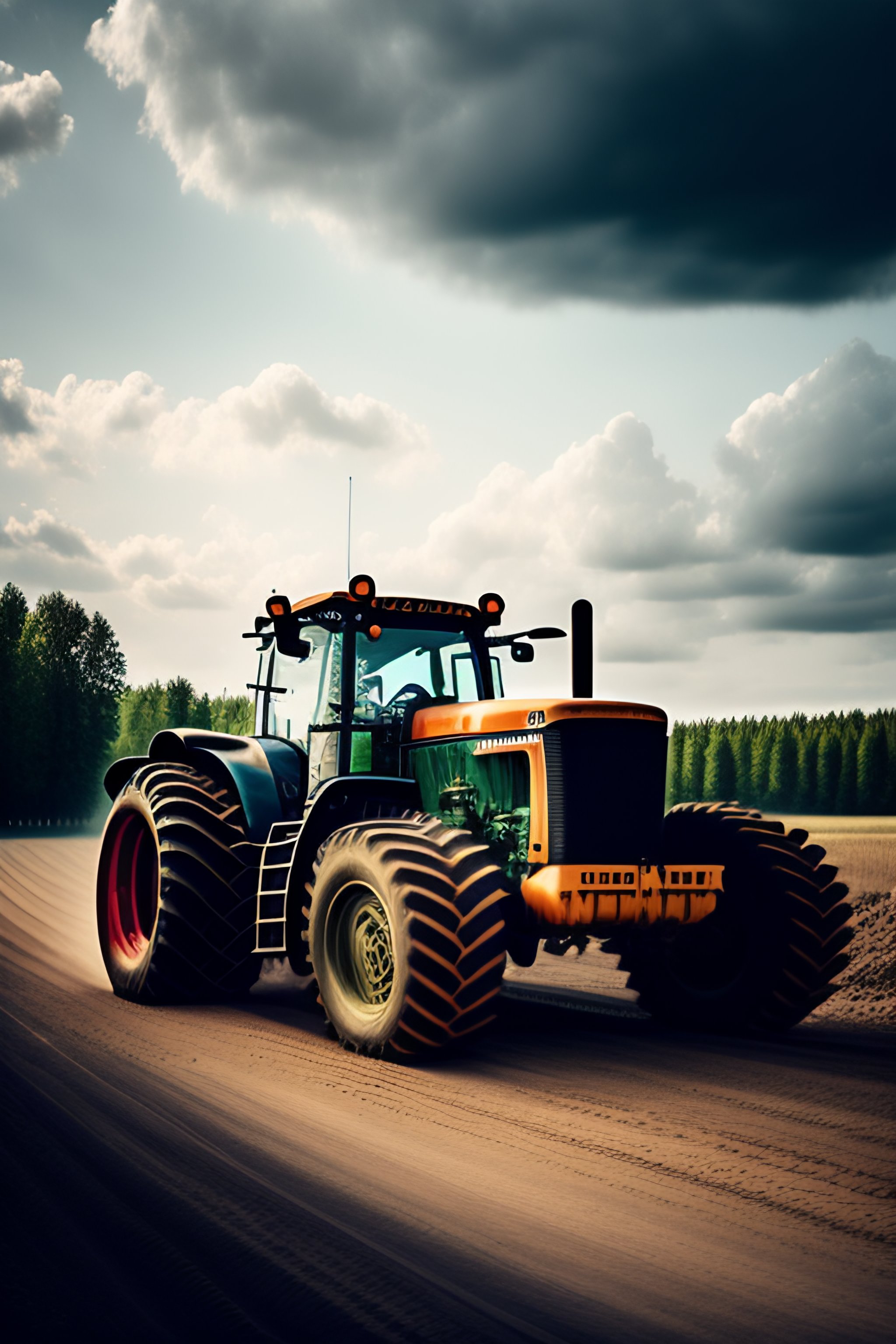 Lexica - Devil on a tractor in chernobyl