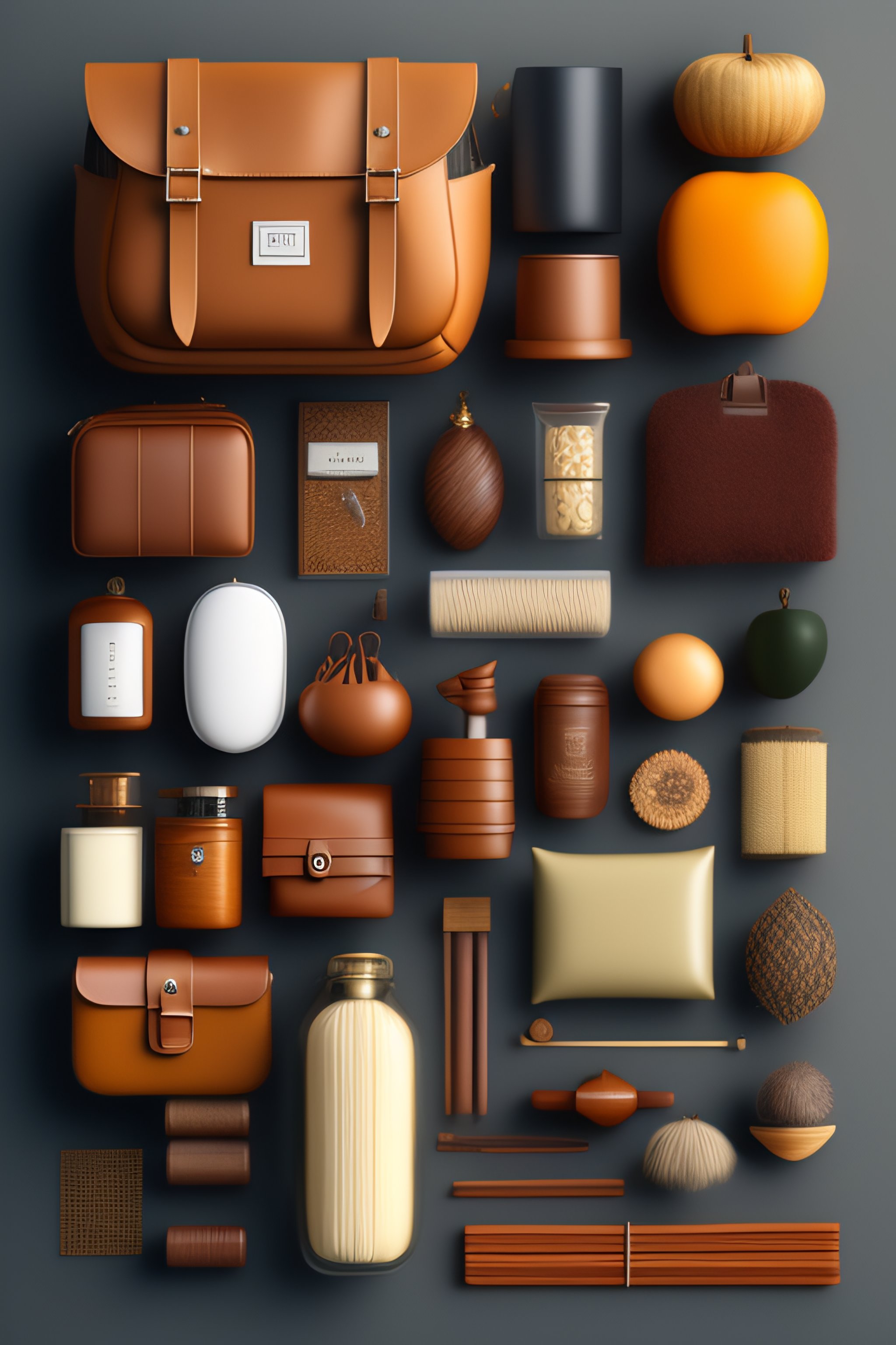 Lexica - [female hand bag], Costumes and props, Knolling, Knolling ...