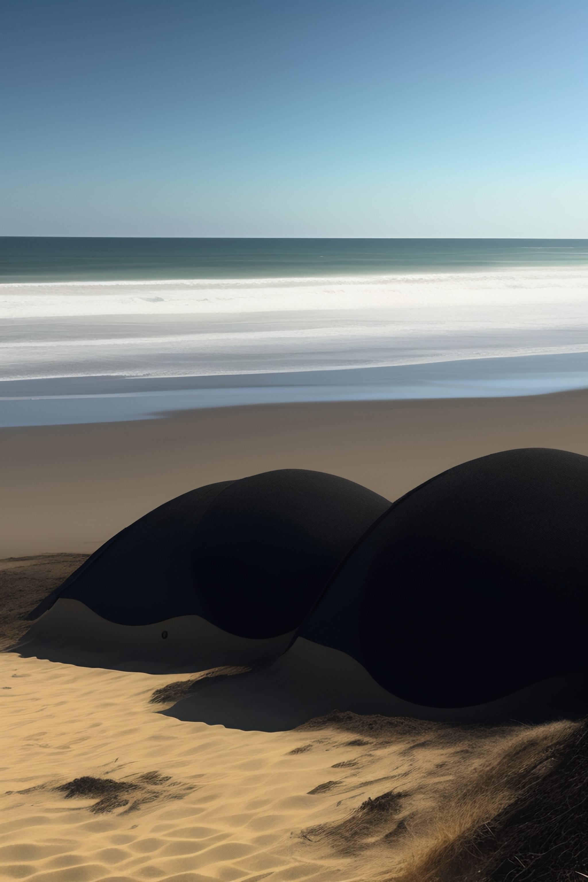 Lexica - Elon musk homeless beach