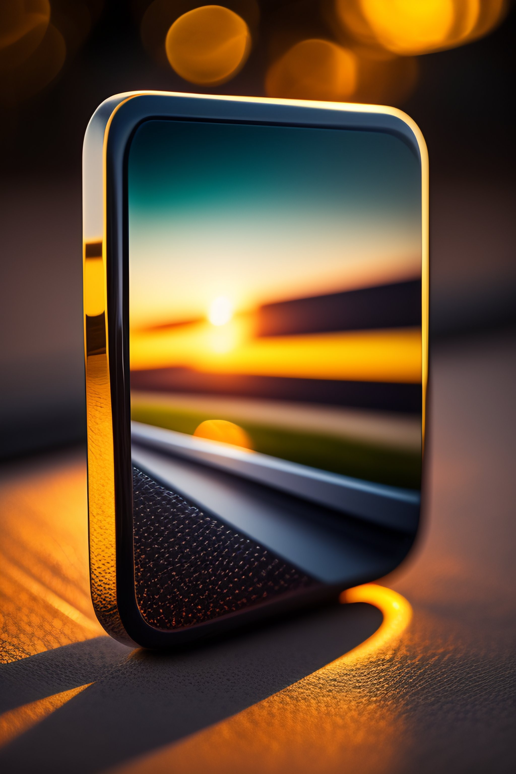 Lexica - Luxury car freshener; square; glass