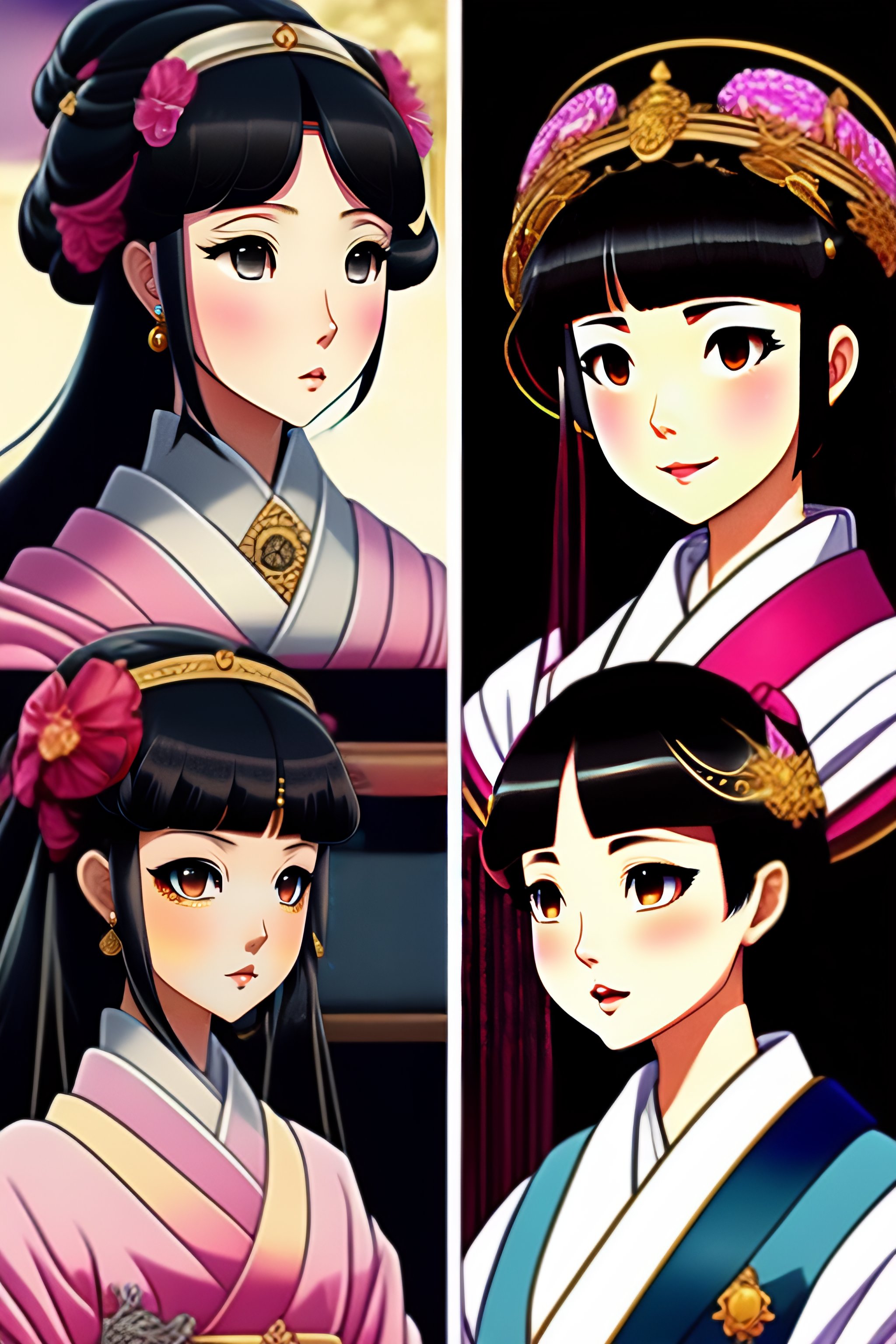 Lexica - Japanese princess cartoon manga