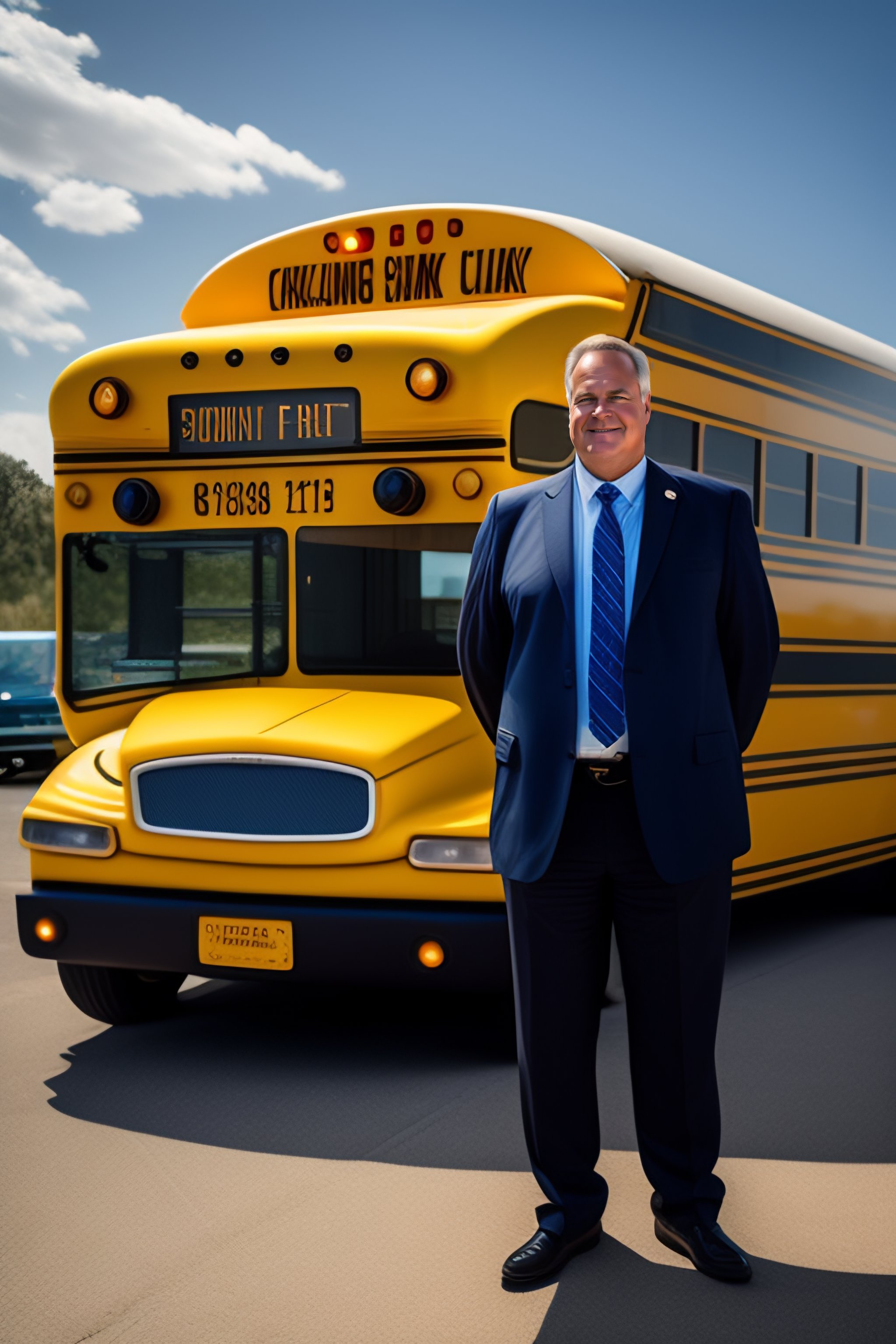 Lexica - Picture of Roy nowak with school bus