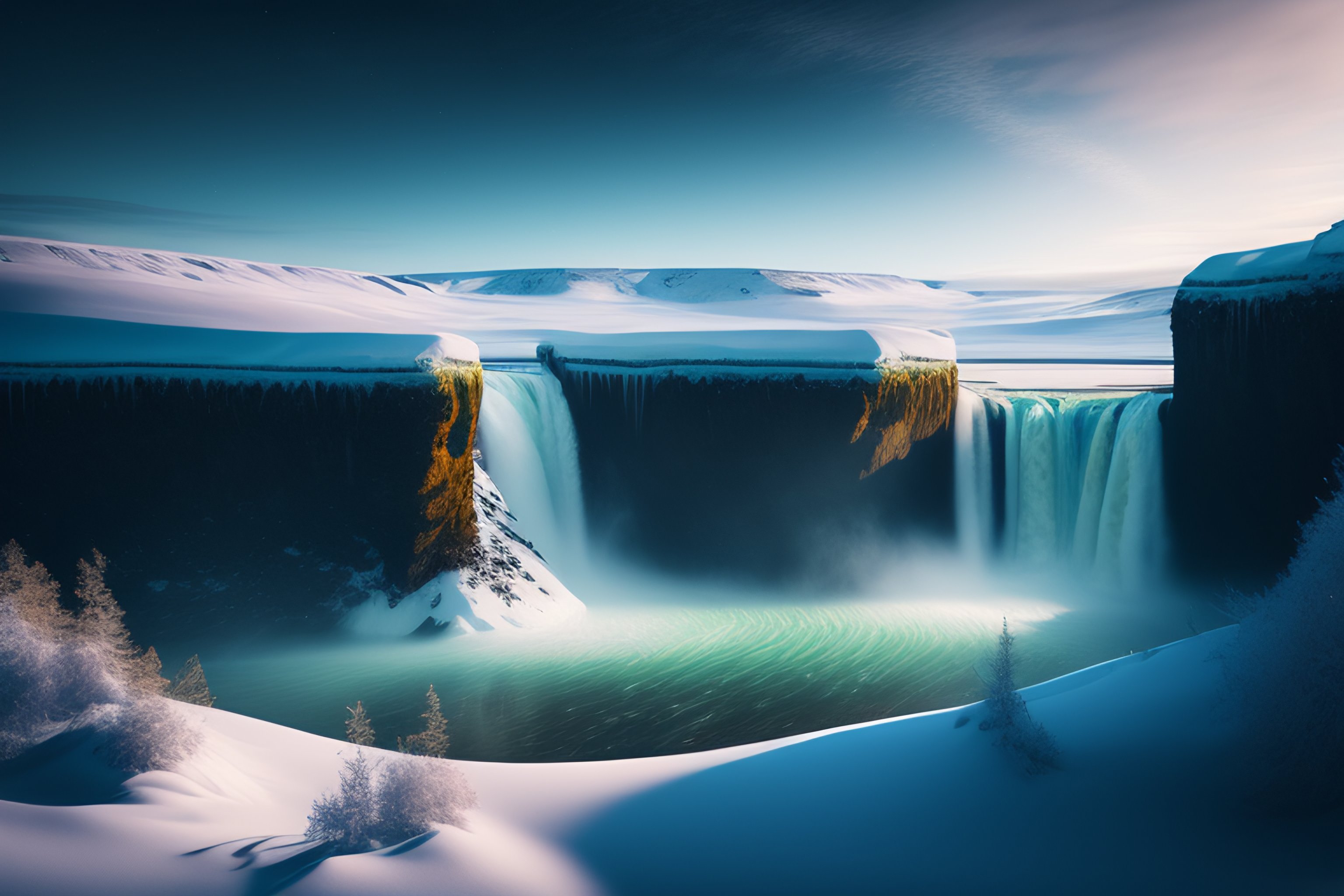 Lexica - Digital illustration, of Iceland, paysage, photorealistic ...