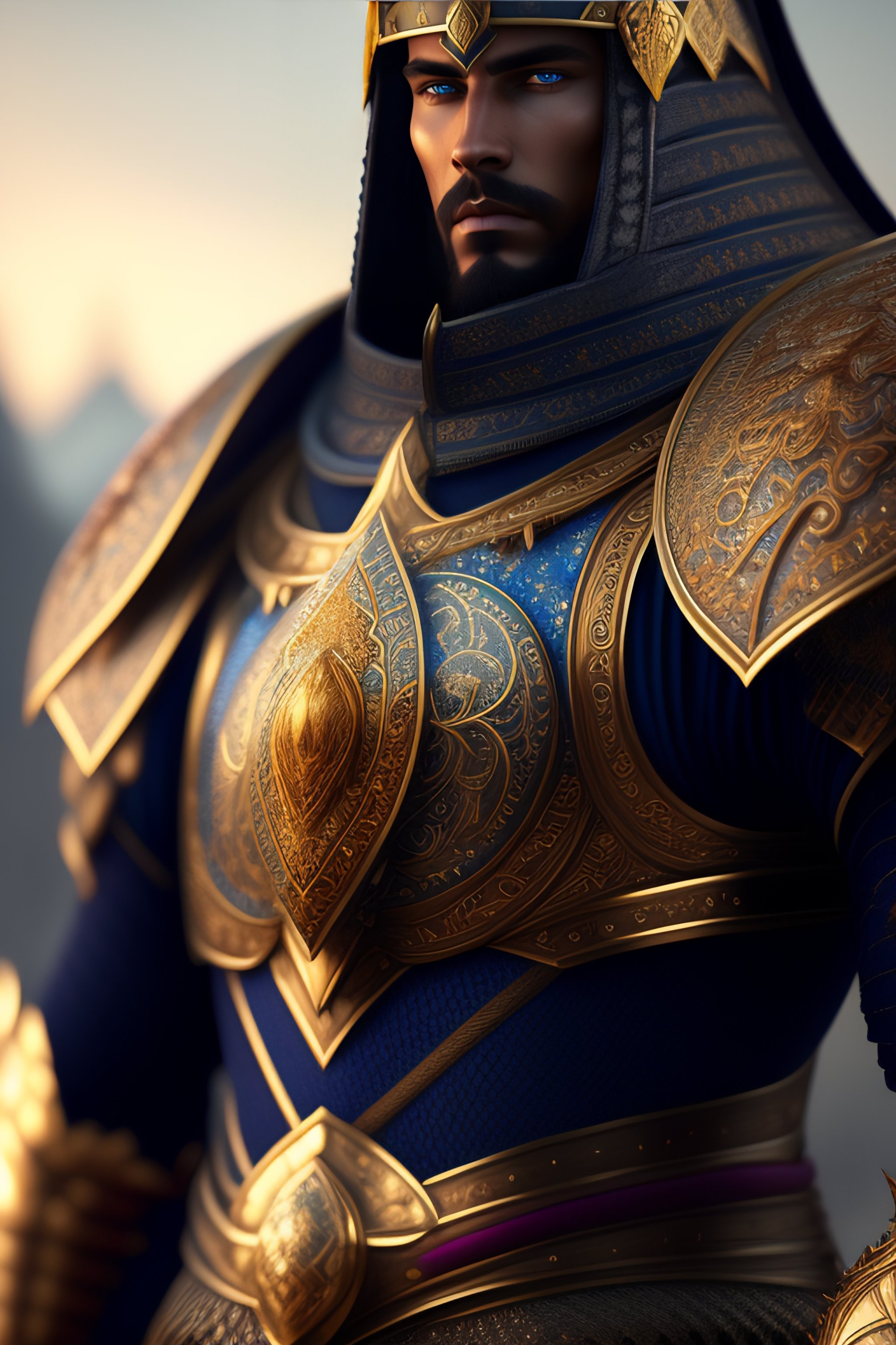 Lexica - Knights of calendar wearing highly detailed intricate armor ...