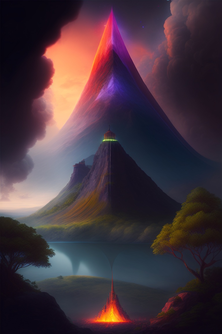 Lexica - A medieval kingdom, inside a volcano, surrounded by a dense forest