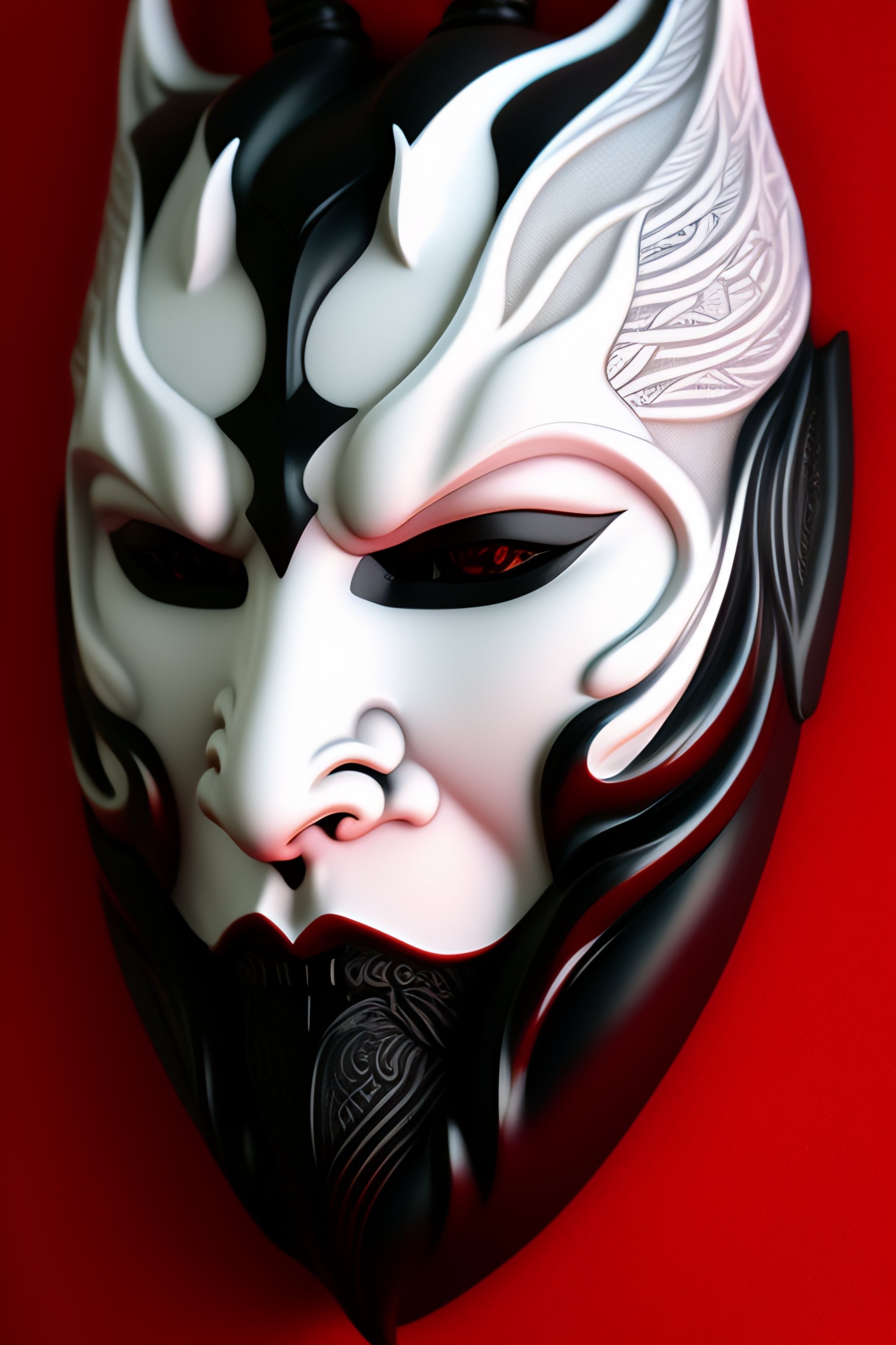 Lexica - Only oni mask, cyberpunk,highly detailed beautiful organic ...