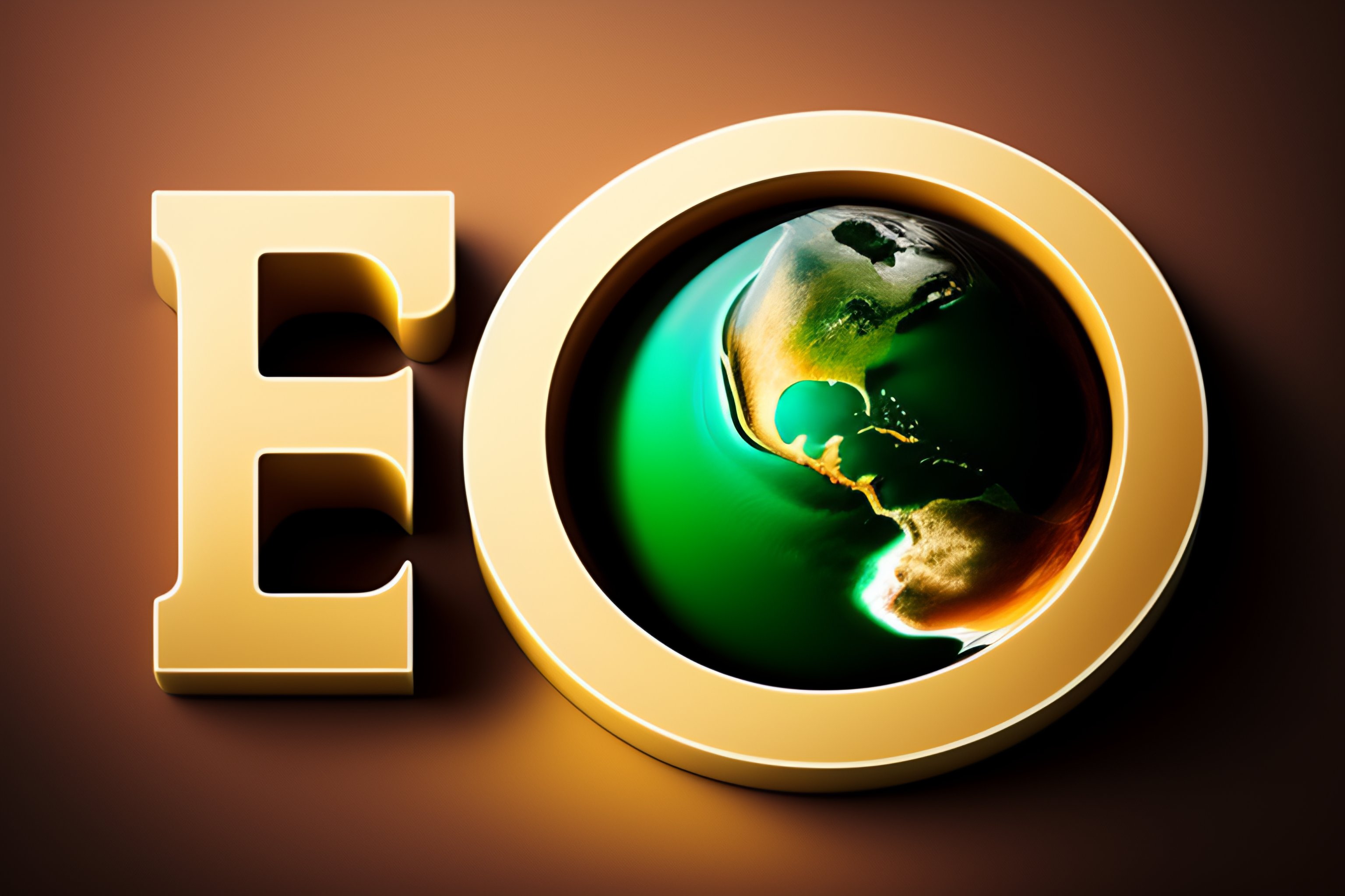 Lexica - Earth in the space with the letter R logo