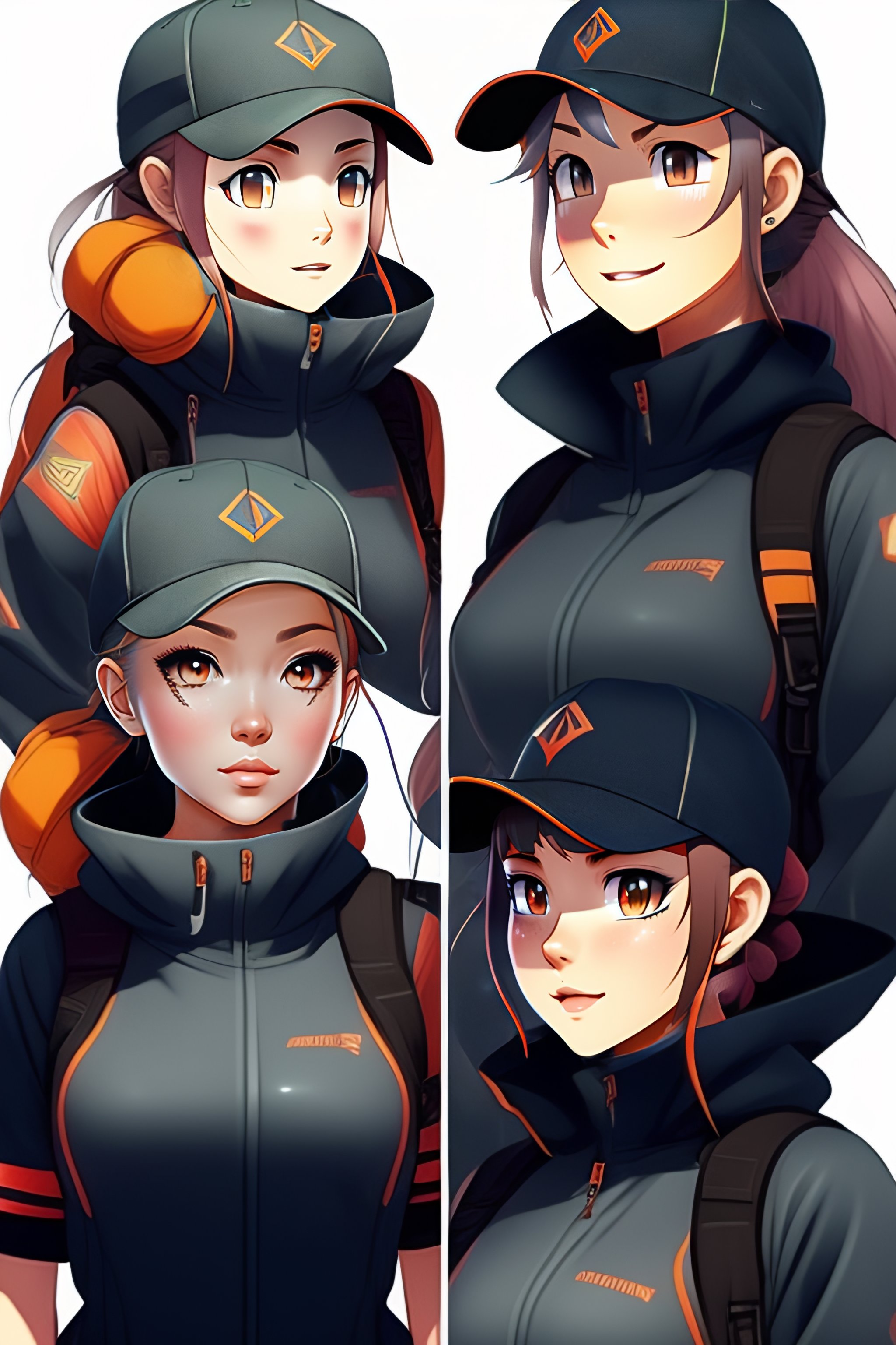 Lexica - Pokemon trainer in techwear clothes by Ken Sugimori