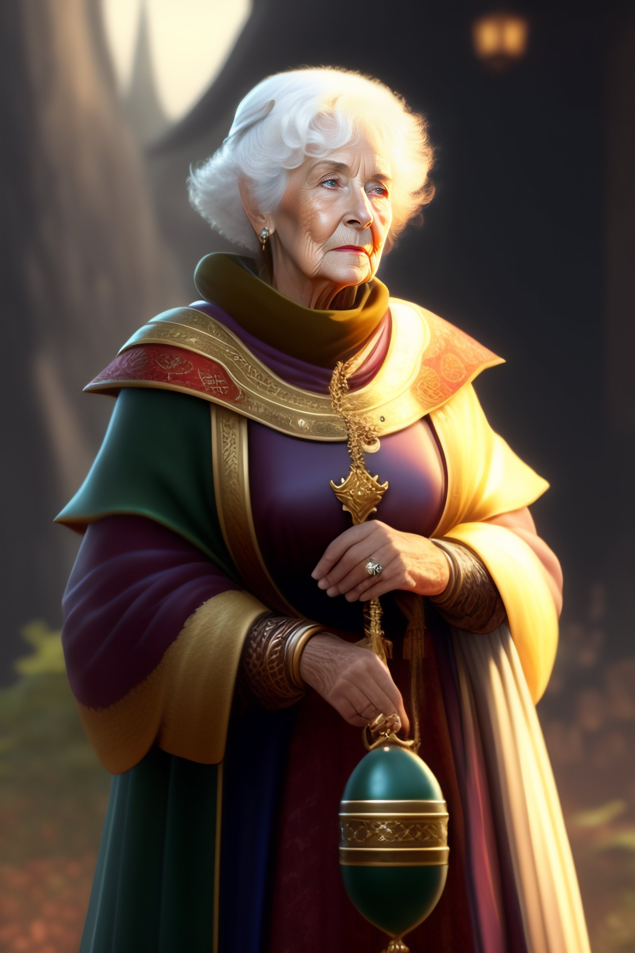 Lexica - Old woman knight
