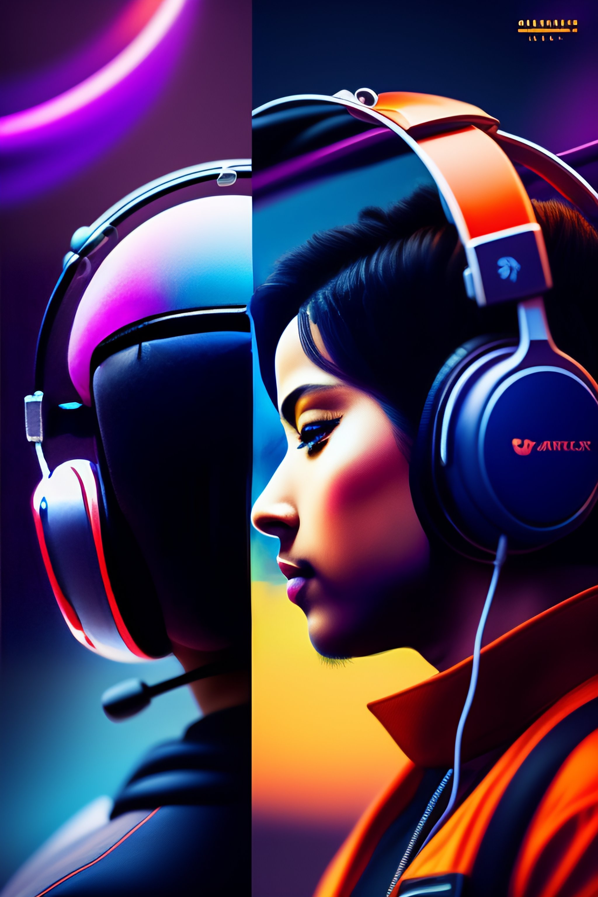 Lexica - Video game music album cover art