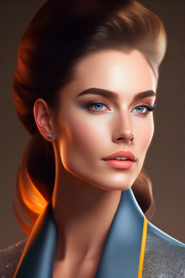 Lexica - Attractive face, Same face