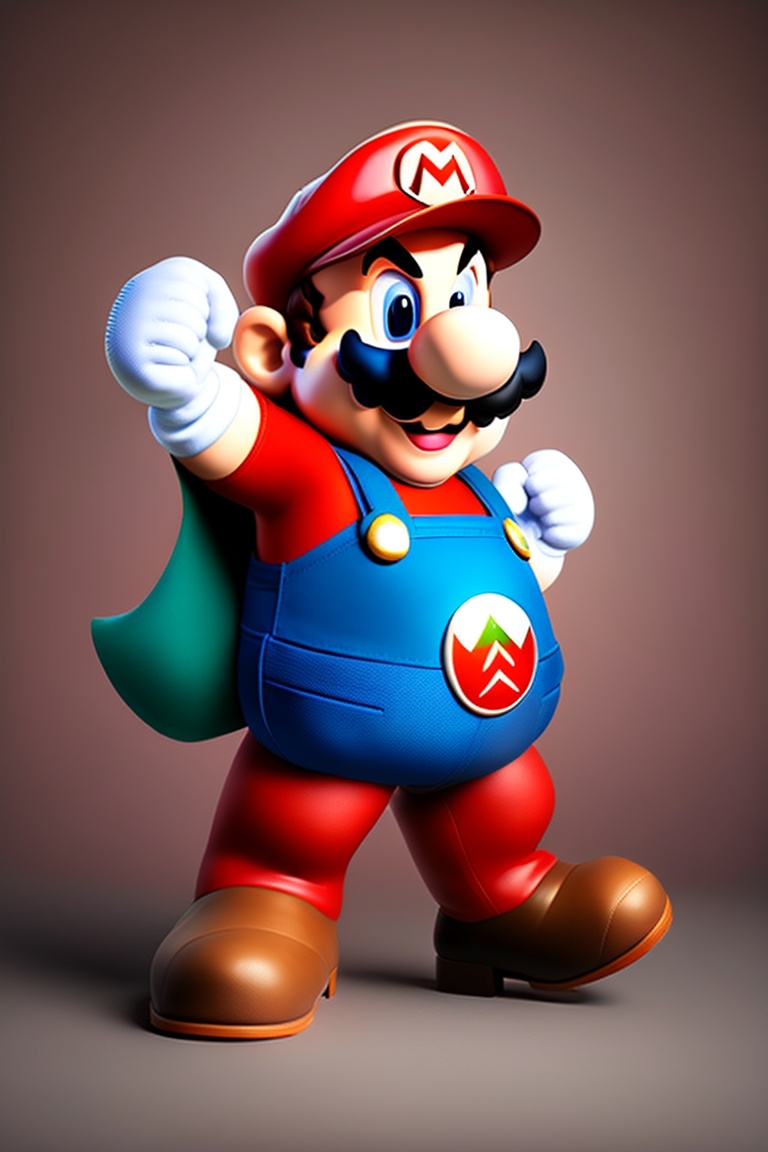 Lexica - MARIO CHARACTER FROM SUPER MARIO BROS, AWARD WINNING PHOTOGRAPHY