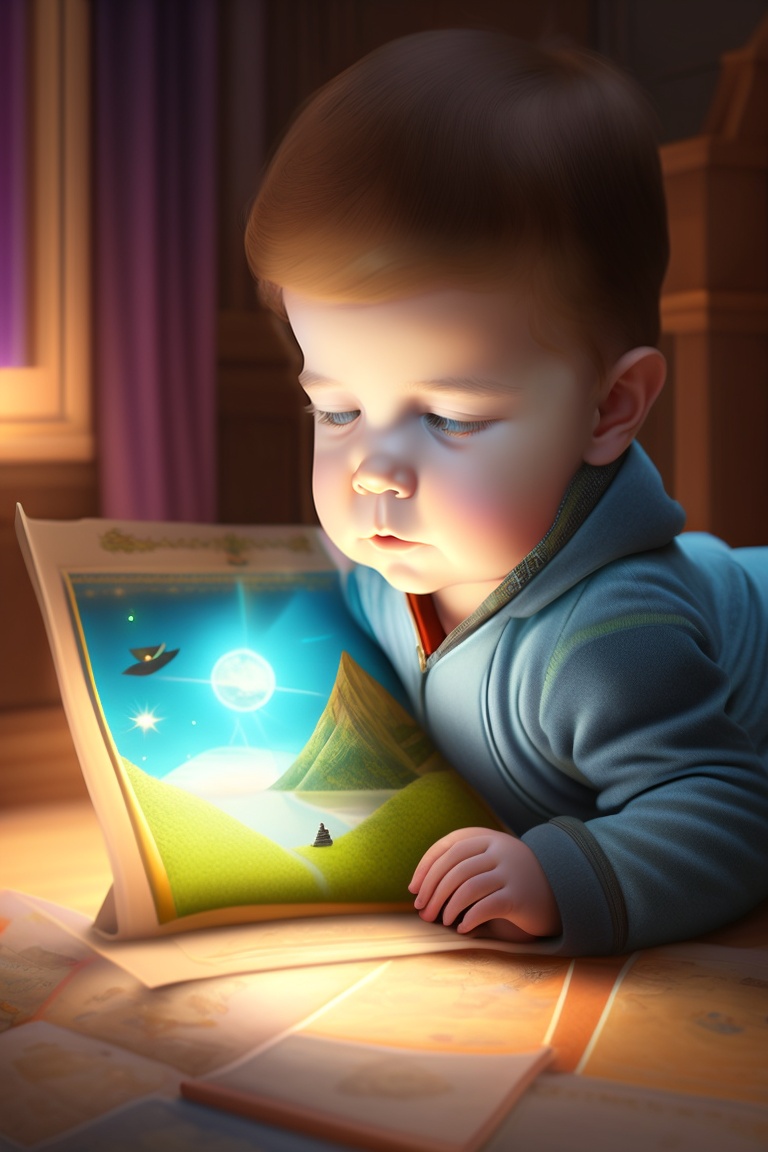 Lexica - One sunny morning, as Jack woke up with a sparkle in his eyes ...