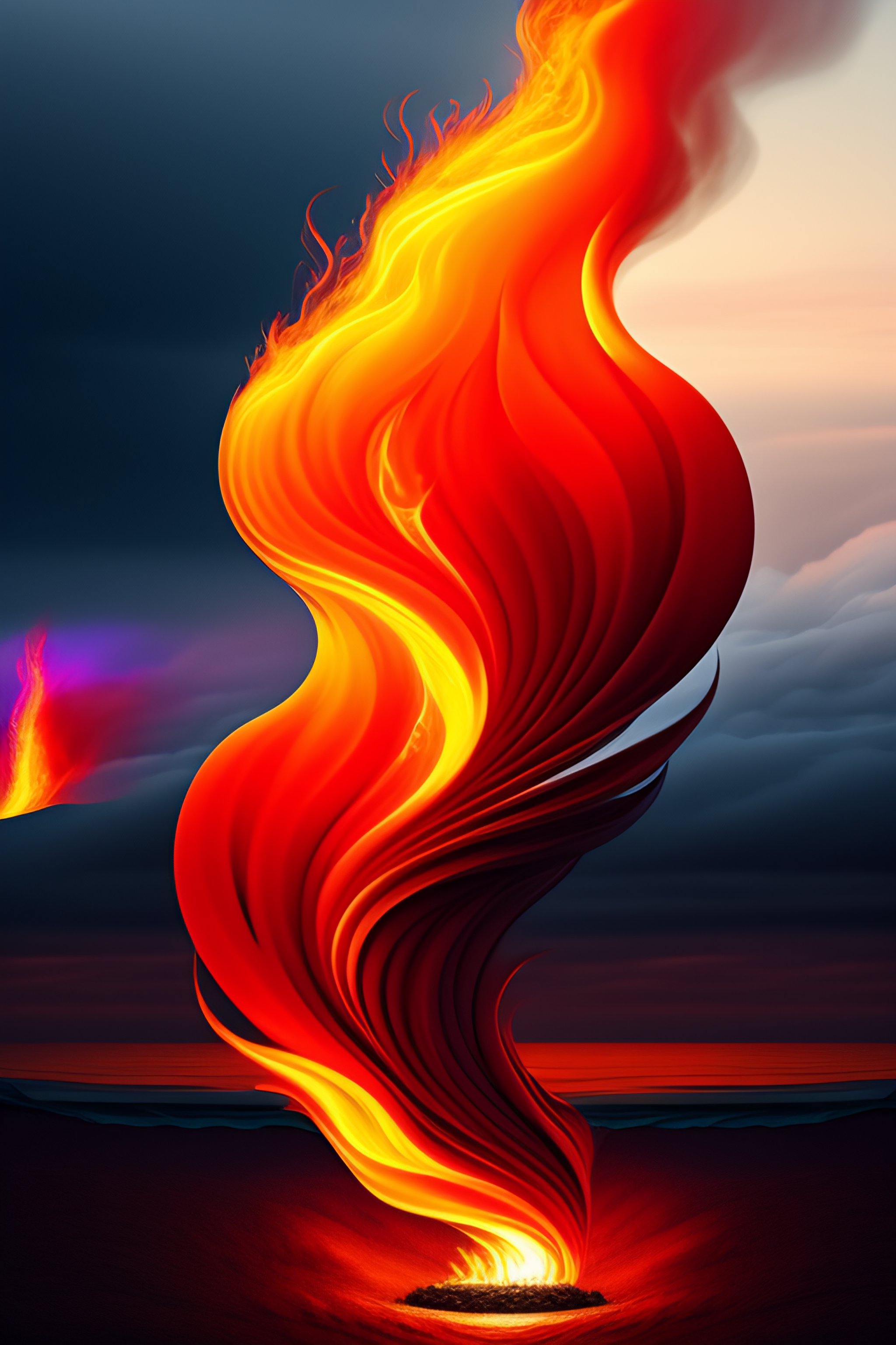 Lexica - Organic flames, wild flames, nature