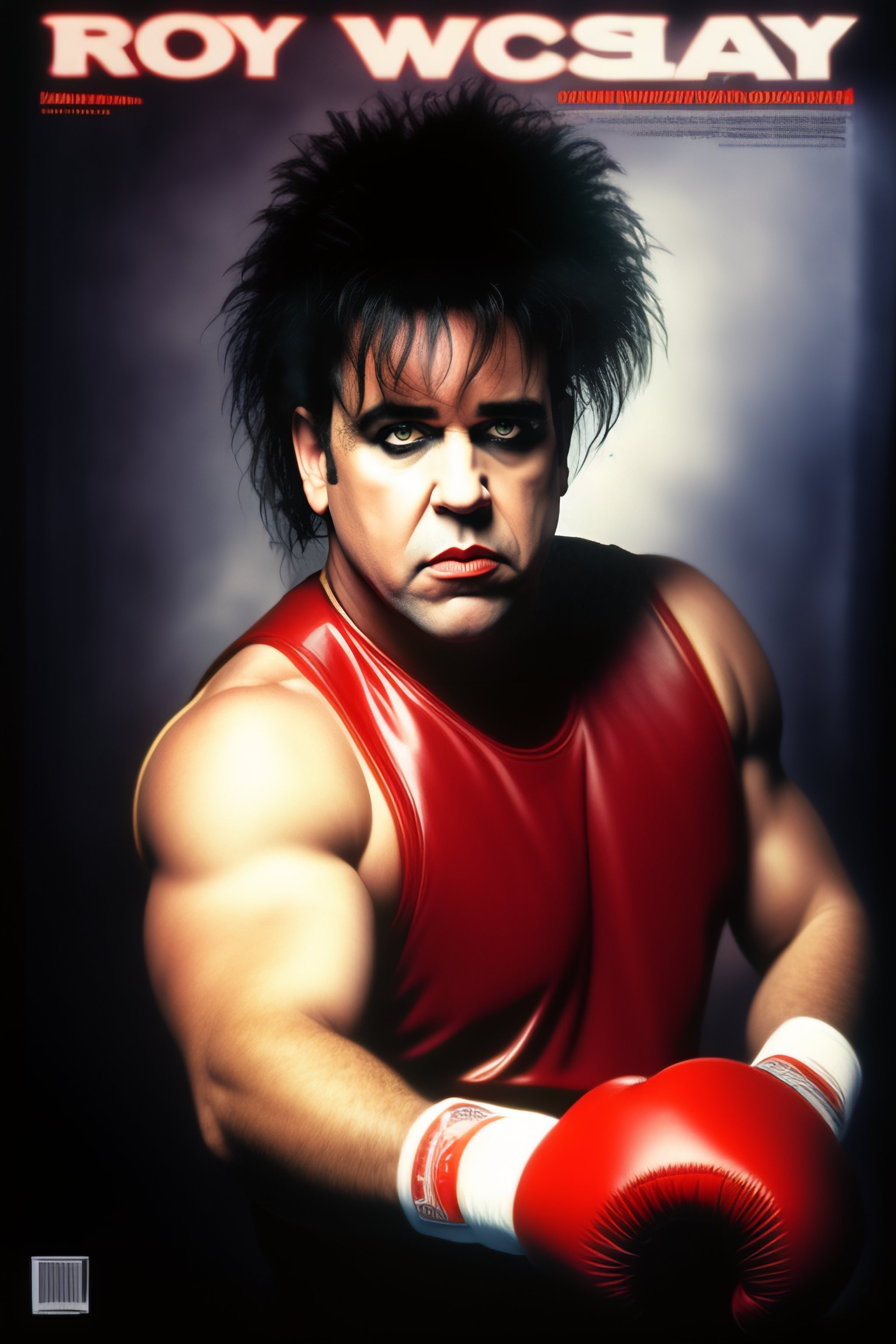 Lexica - Robert smith from the cure boxing Rocky