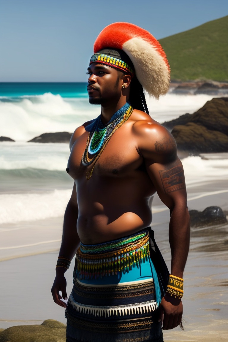 Lexica - Image of the ocean/beach during the day, with a black South ...