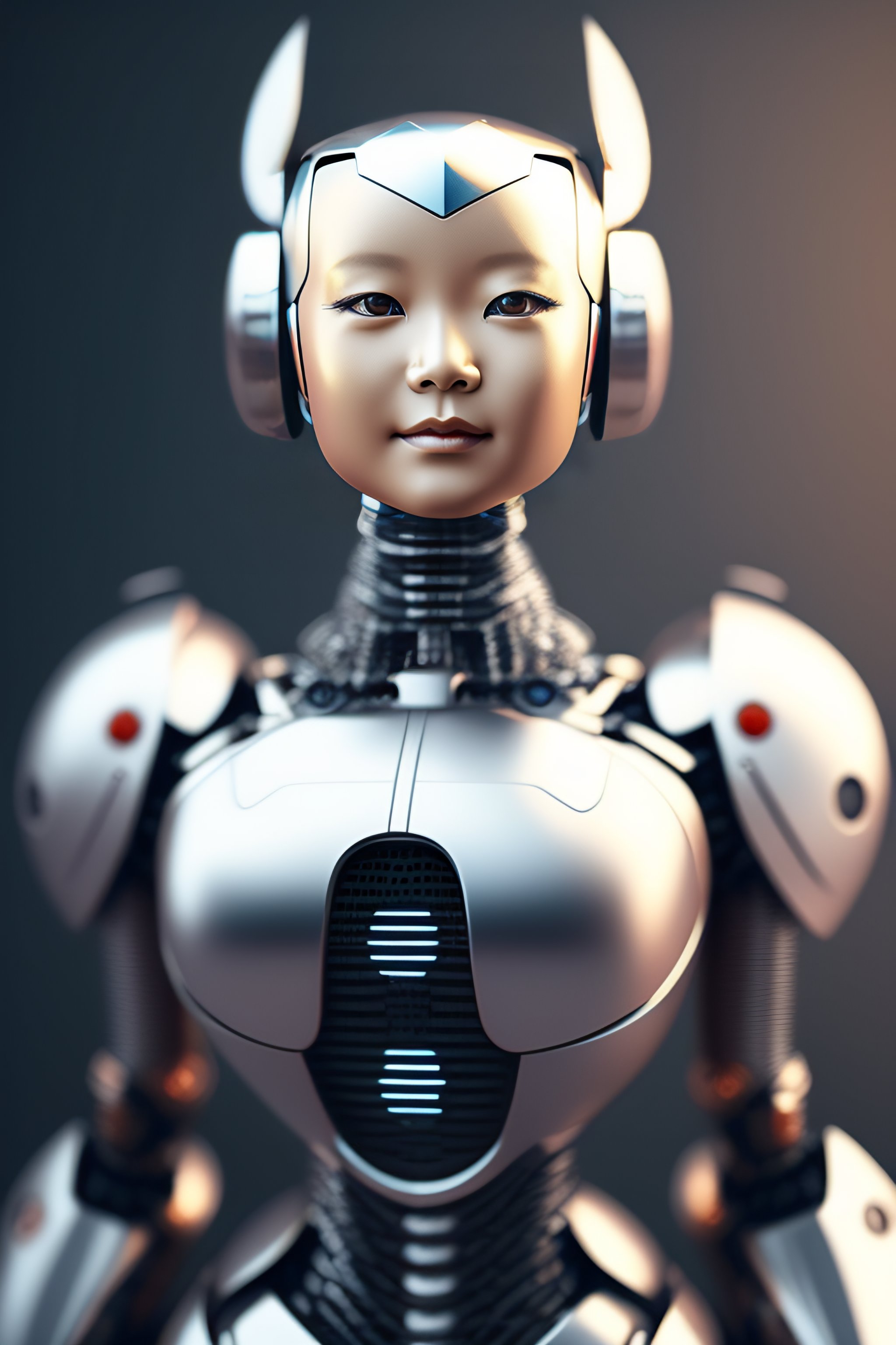 Lexica - Humanoid Robot with changing face
