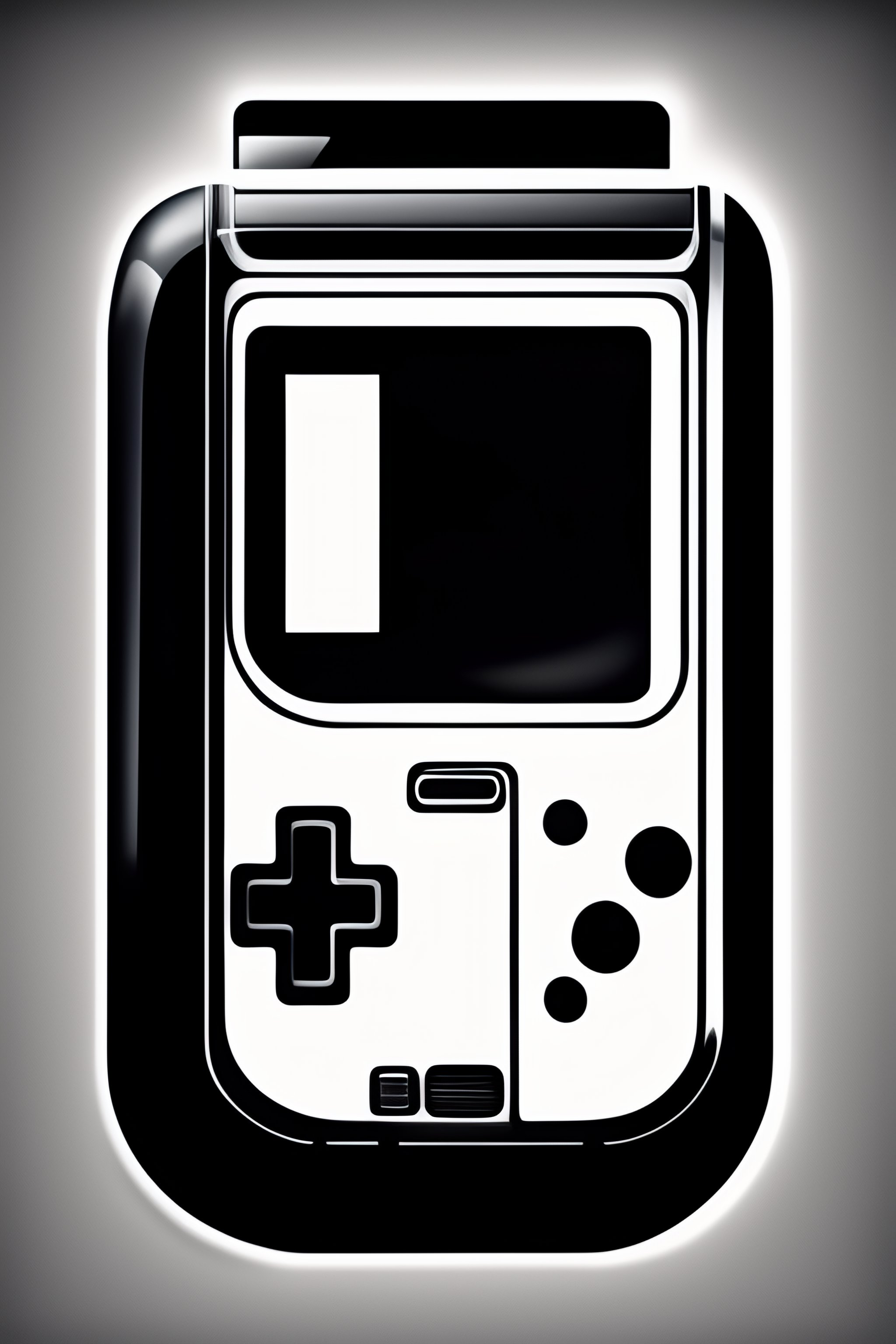 Lexica - Create a sketch of a black and white game boy advance tattoo ...