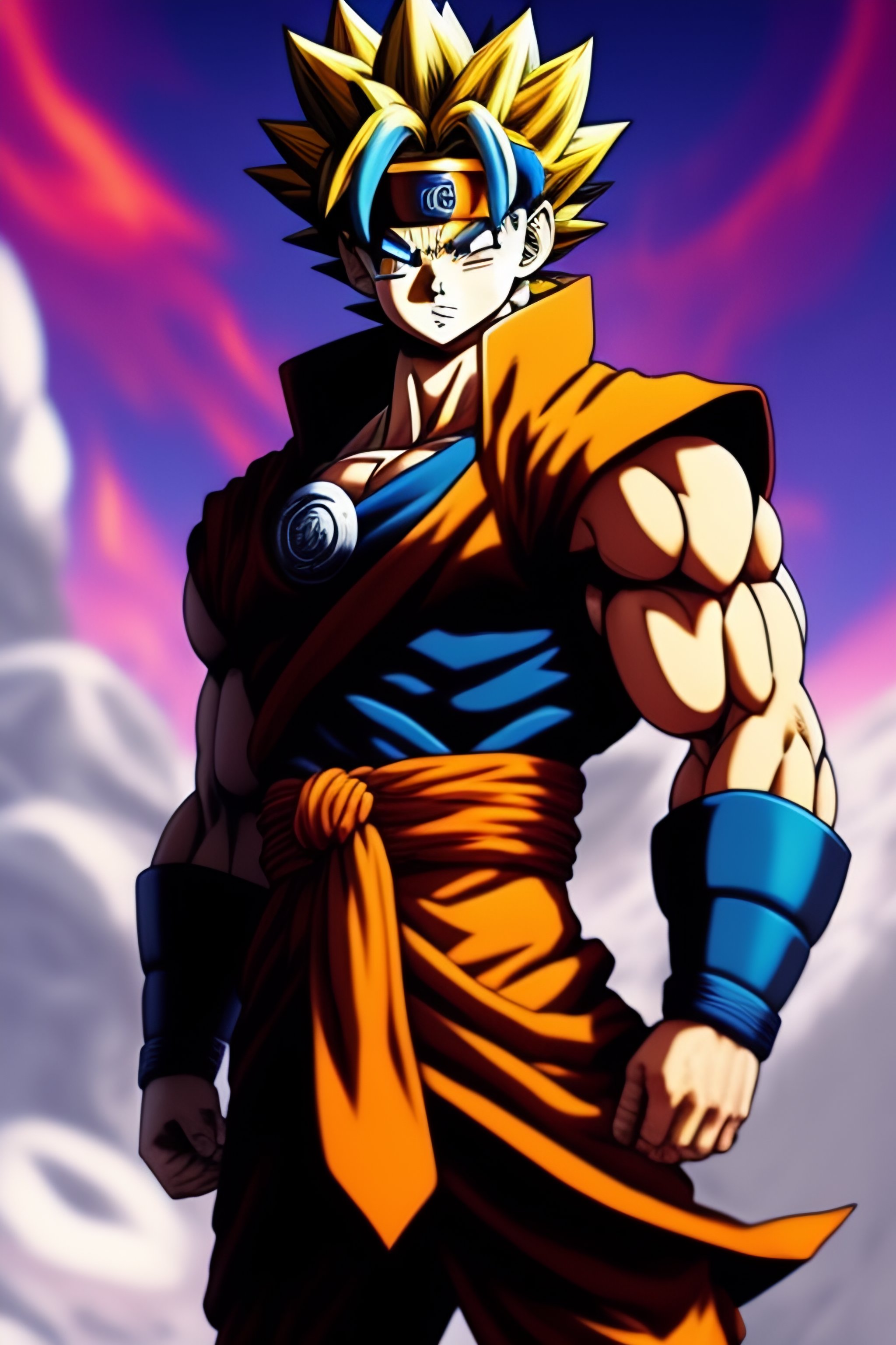 Lexica - Goku dress of naruto