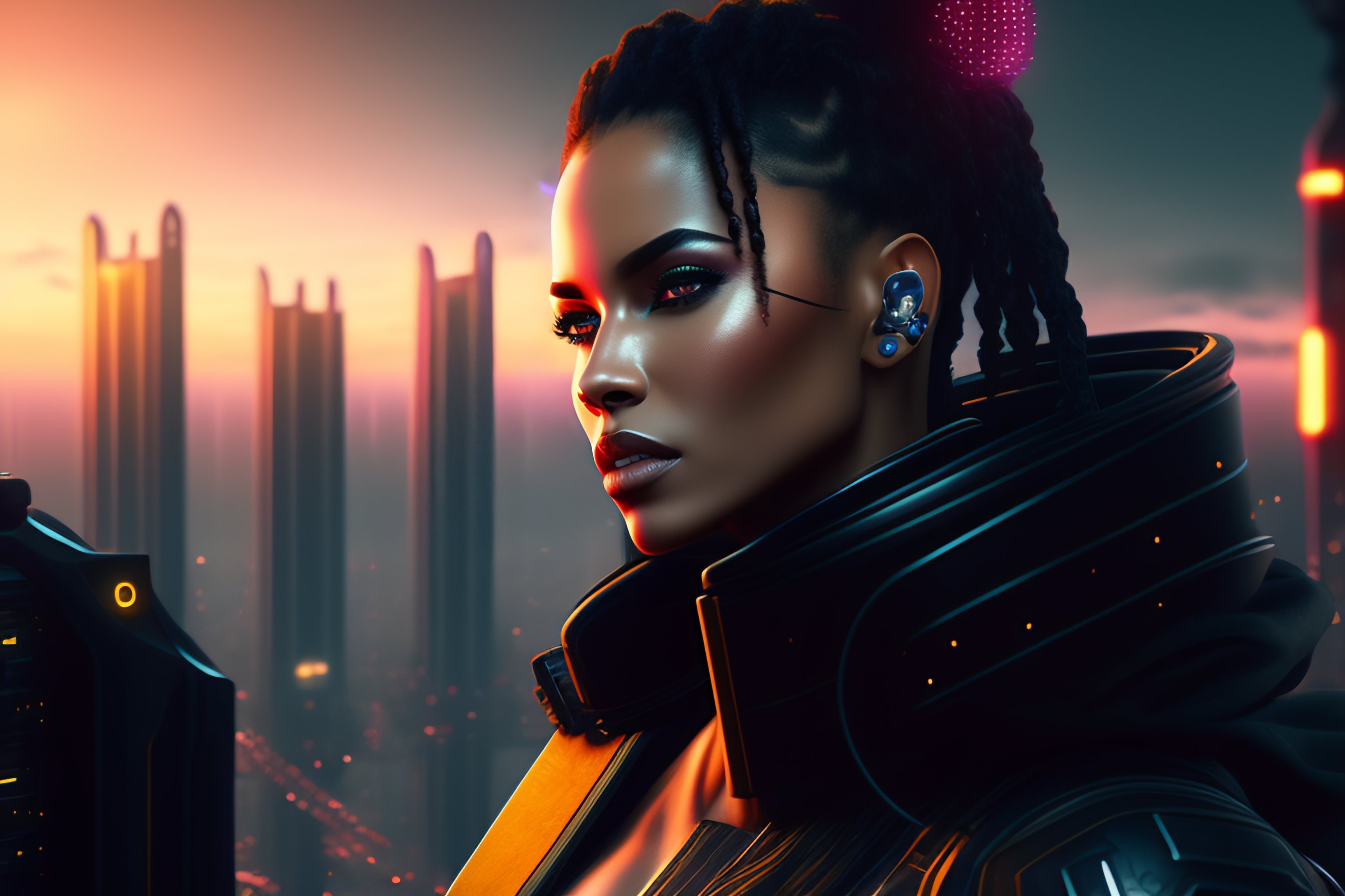 Lexica - Futuristic cyberpunk 1 year celebration