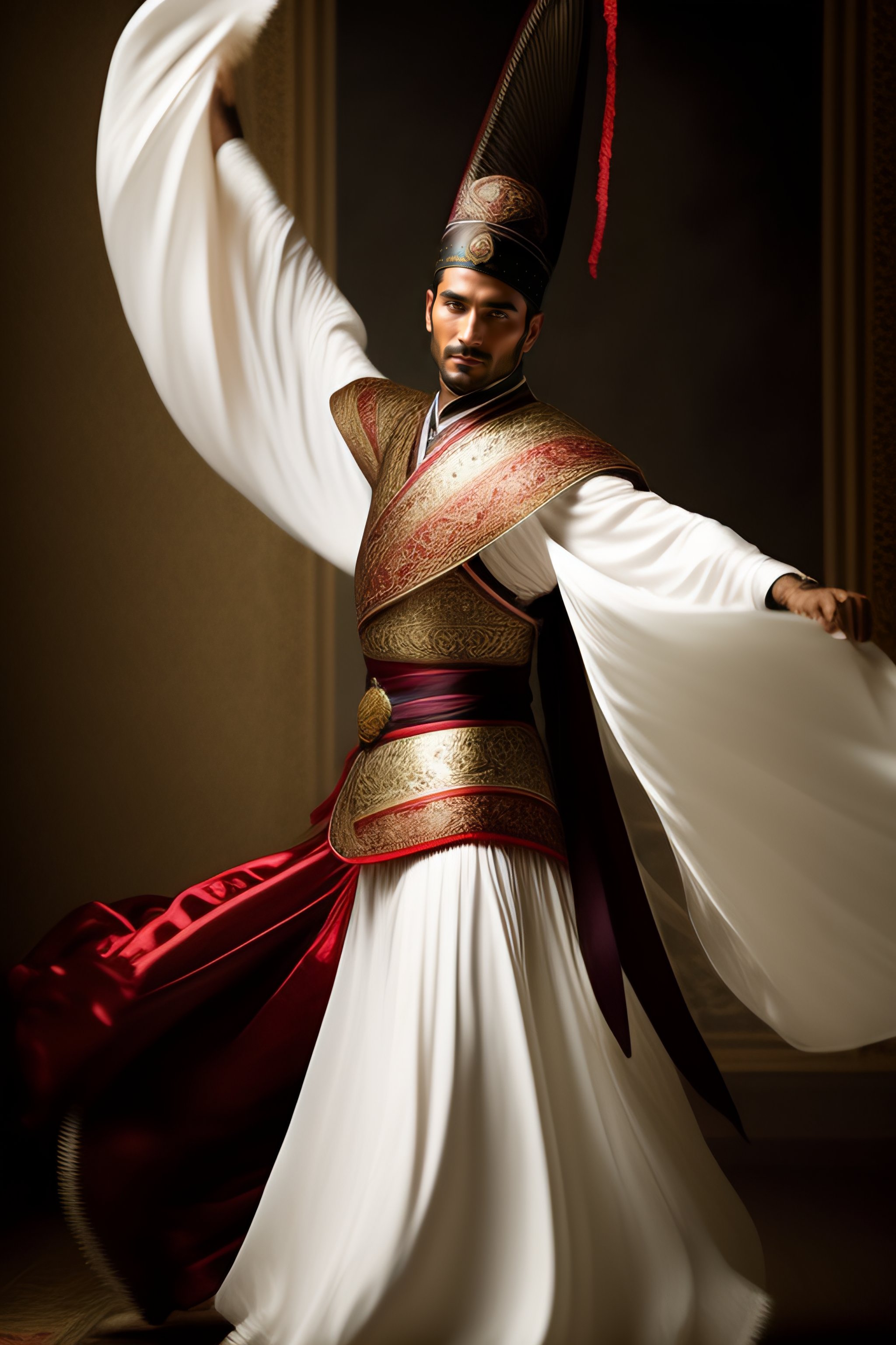 Lexica - Whirling dervish with curved blades. Silk armor with flowing ...