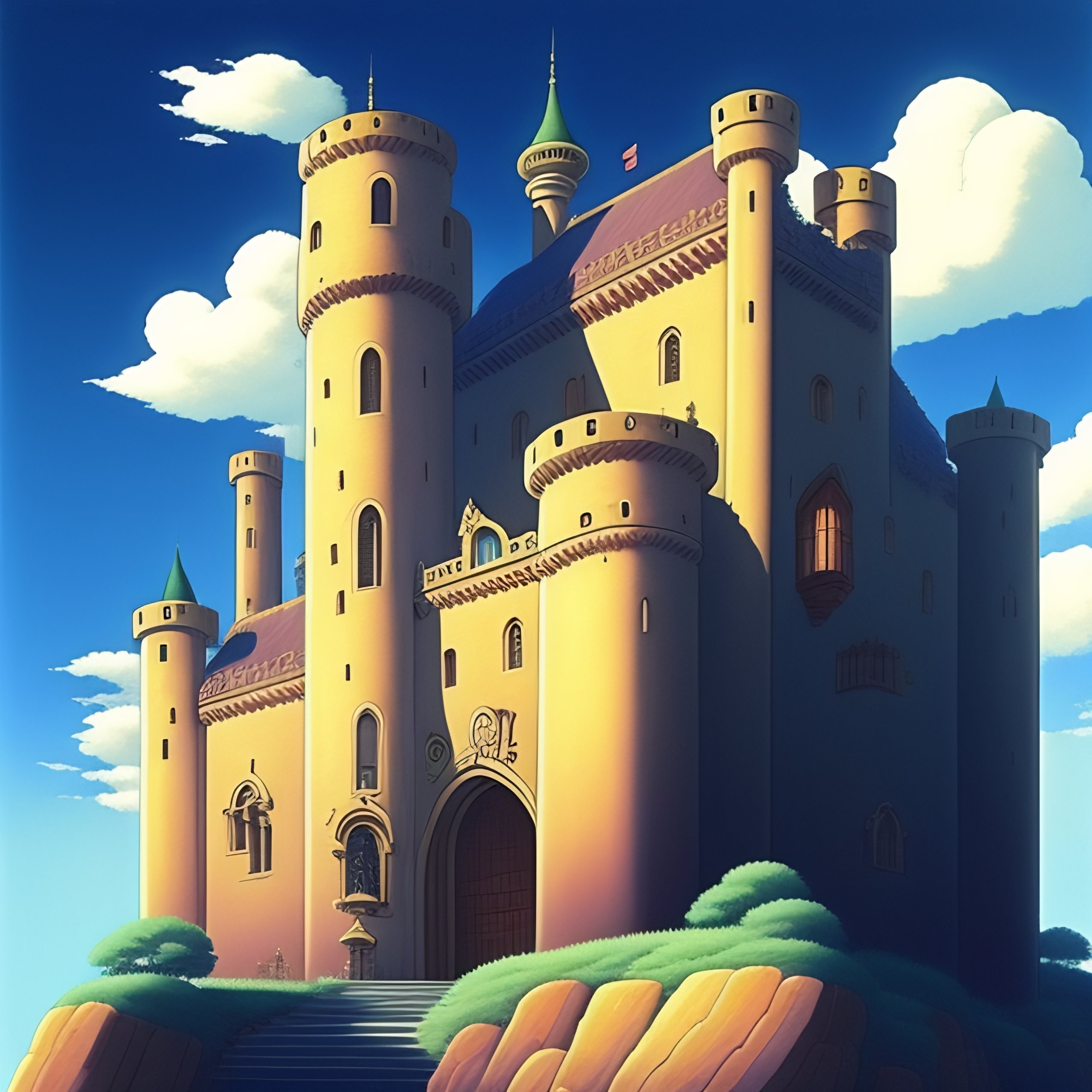 Lexica - Studio ghibli's, castle in the sky
