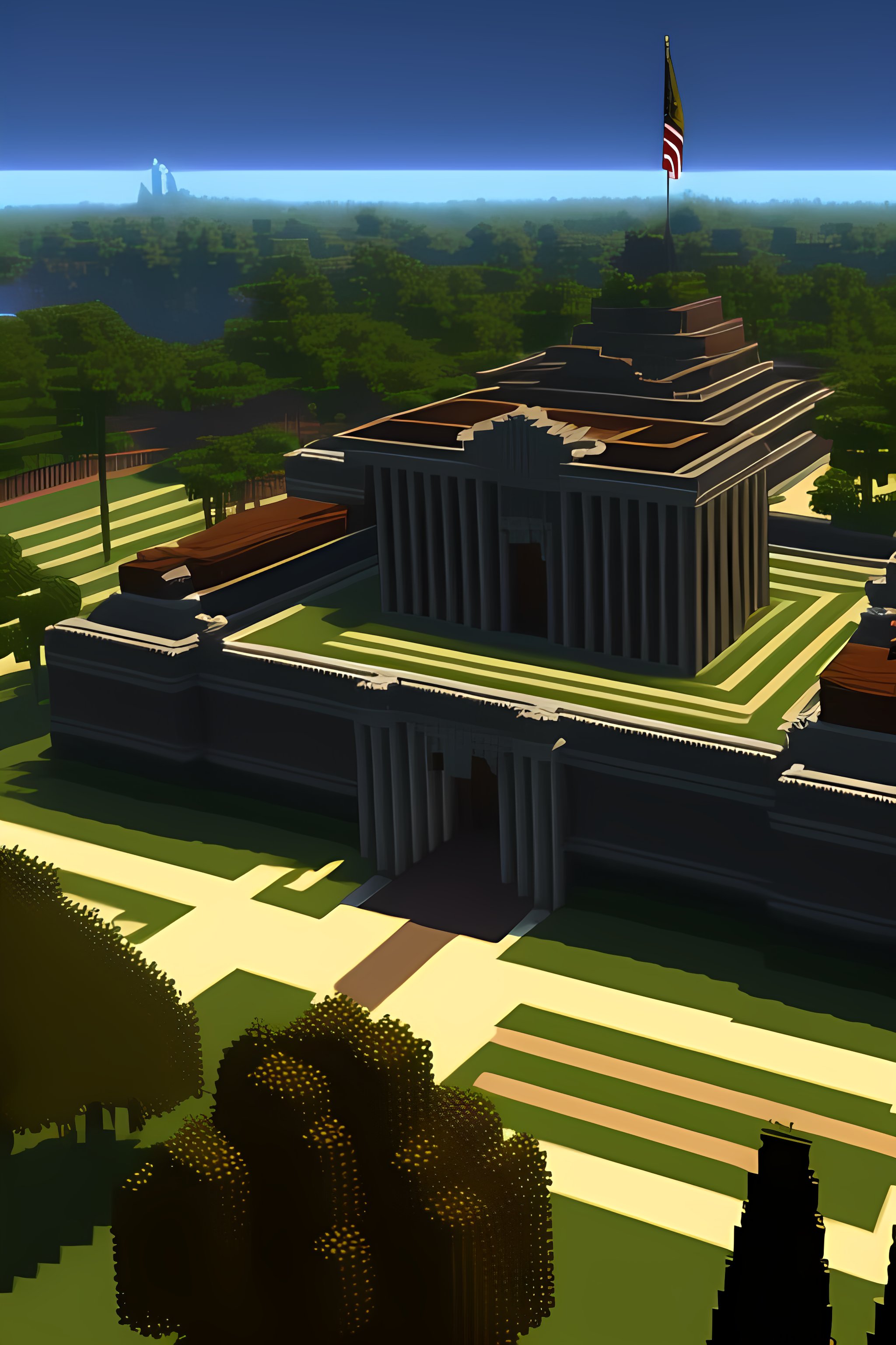 Lexica - Vanderbilt University in Minecraft