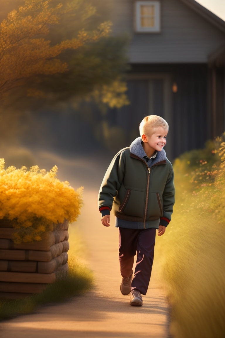 Lexica - Once upon a time in a small village, there lived a young boy ...