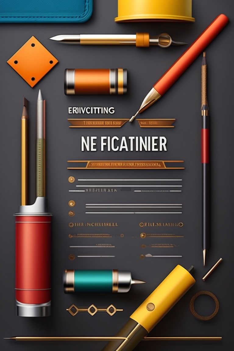 Lexica - An invitation card for engineer day, with the image of all engineering tools