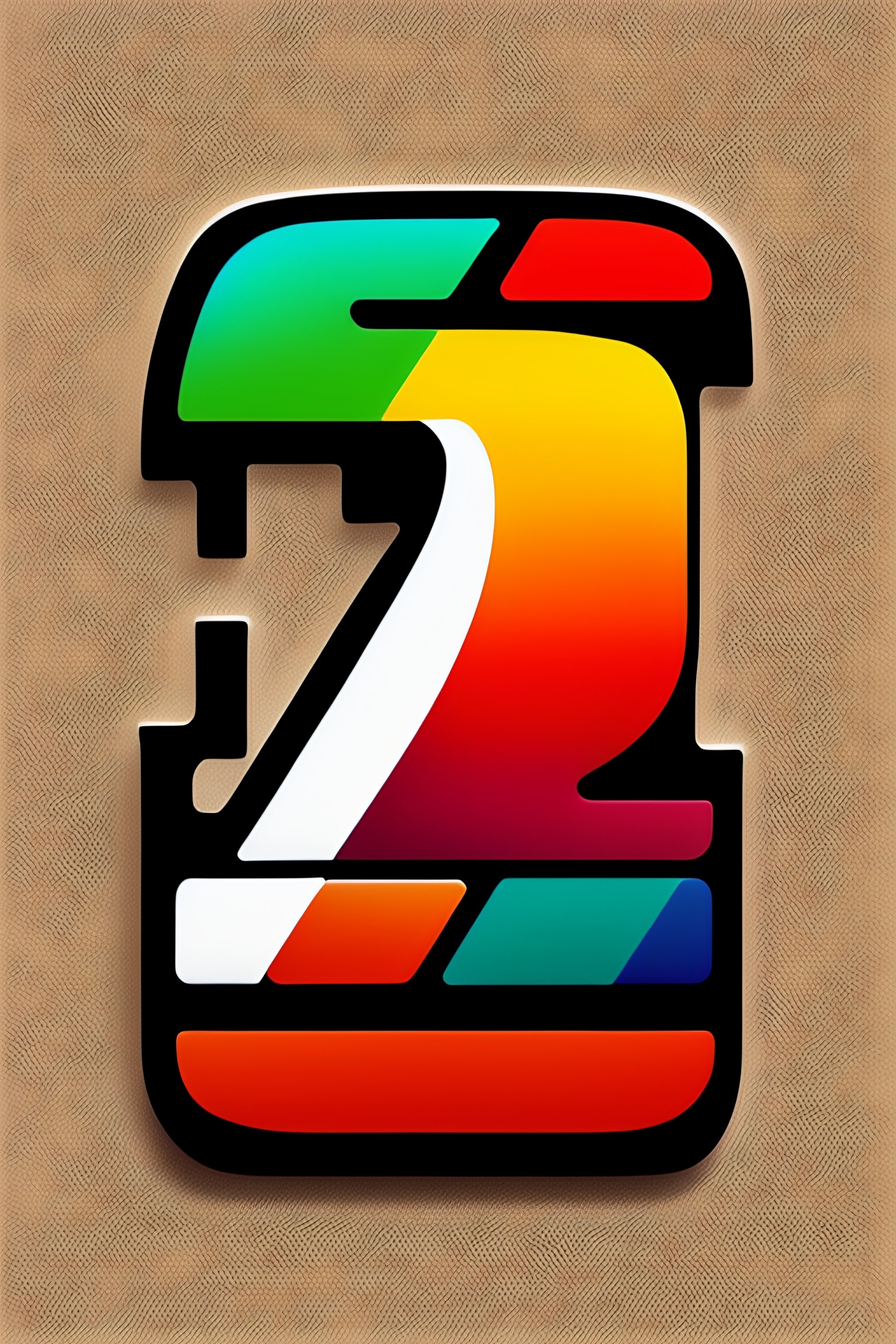 Lexica - 2D Logo flat color of a bearbrick formed with a flipped B on the left and the letter R ...