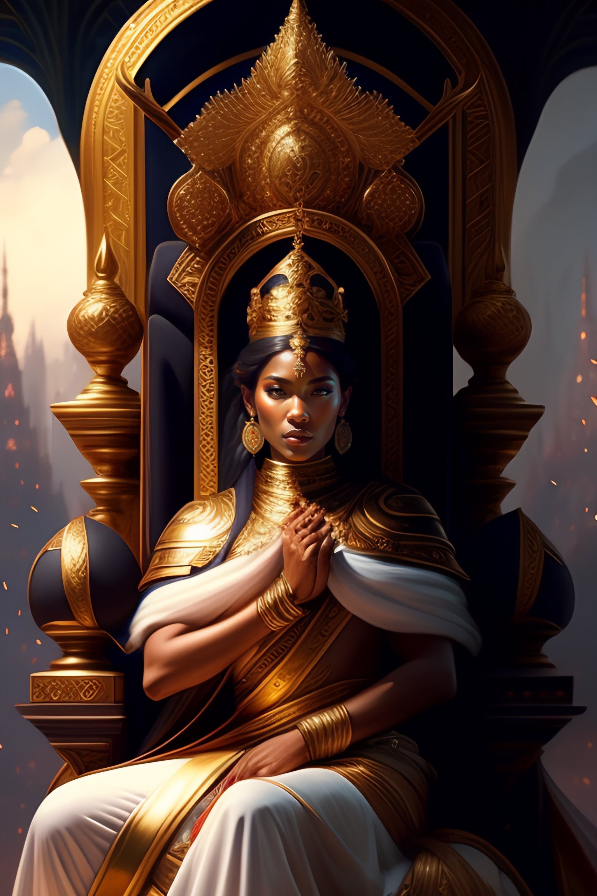 Lexica - God Sitting on the Throne Being Worshiped by the Nations ...