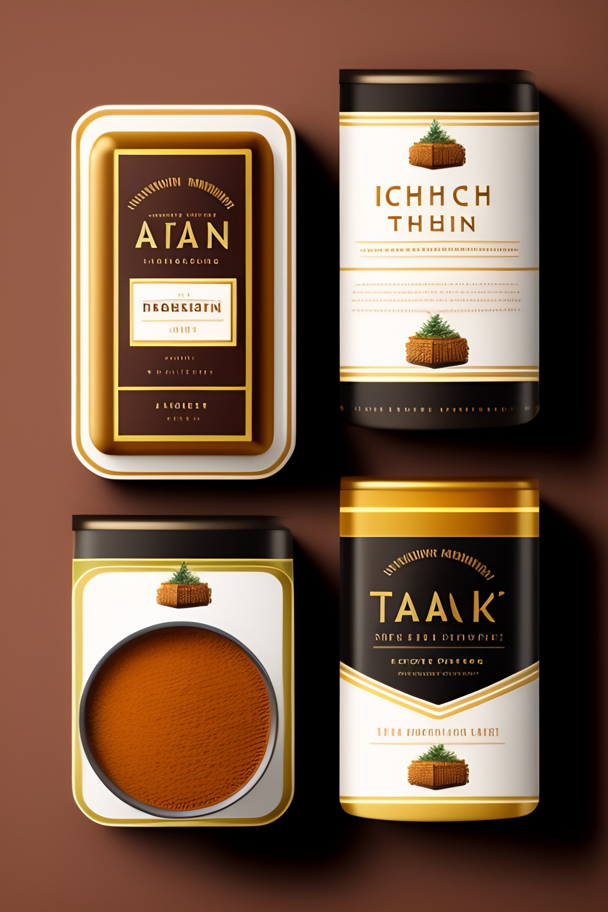 Lexica - Tea package designs