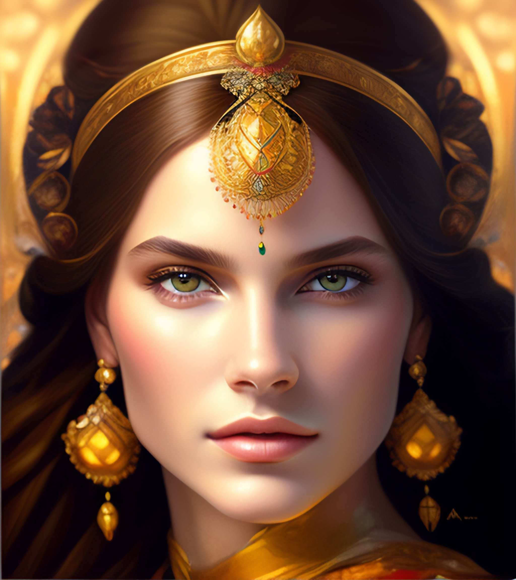 Lexica - Beautiful portrait of an attractive Princess, beautiful ...