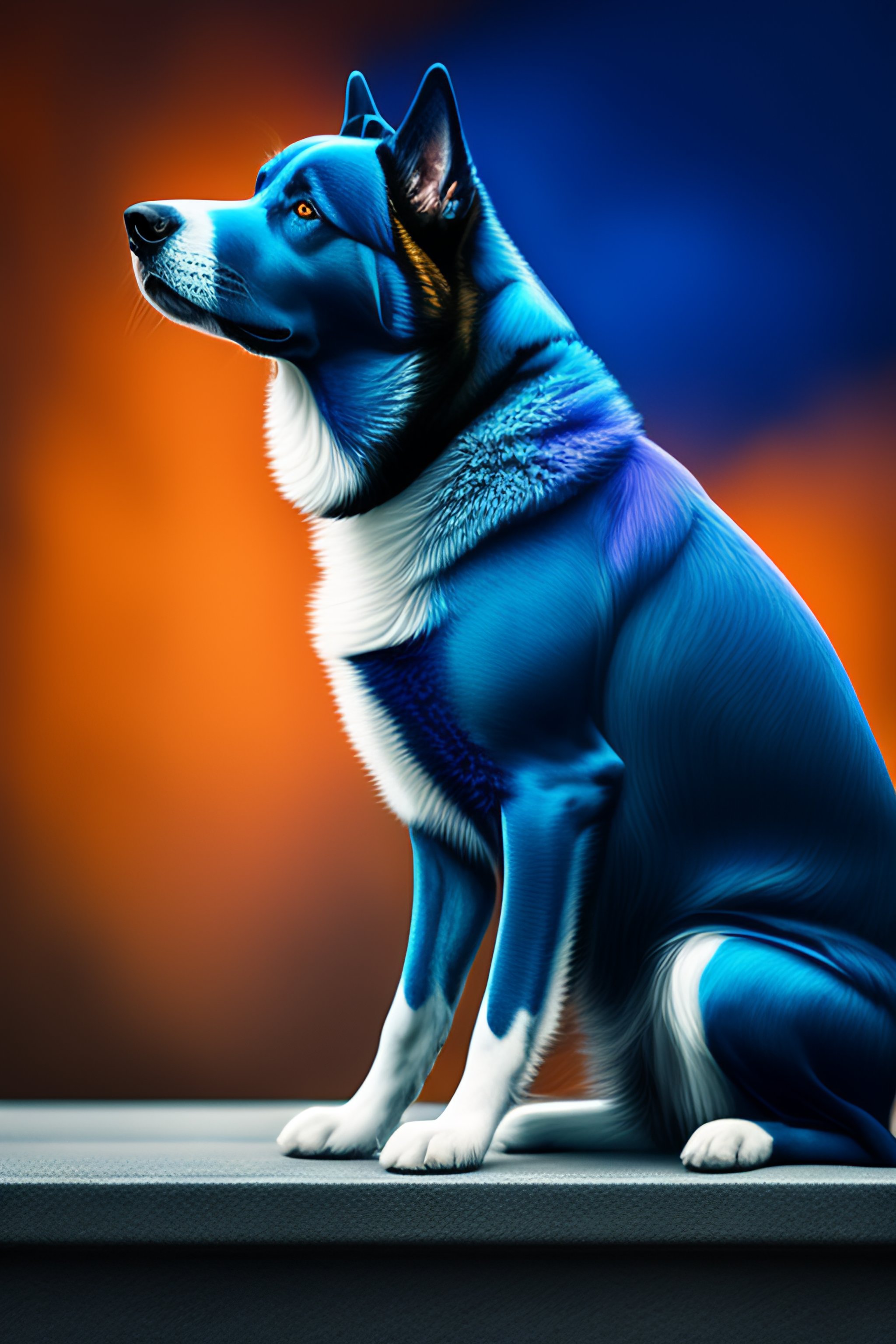 Lexica - Blue dog