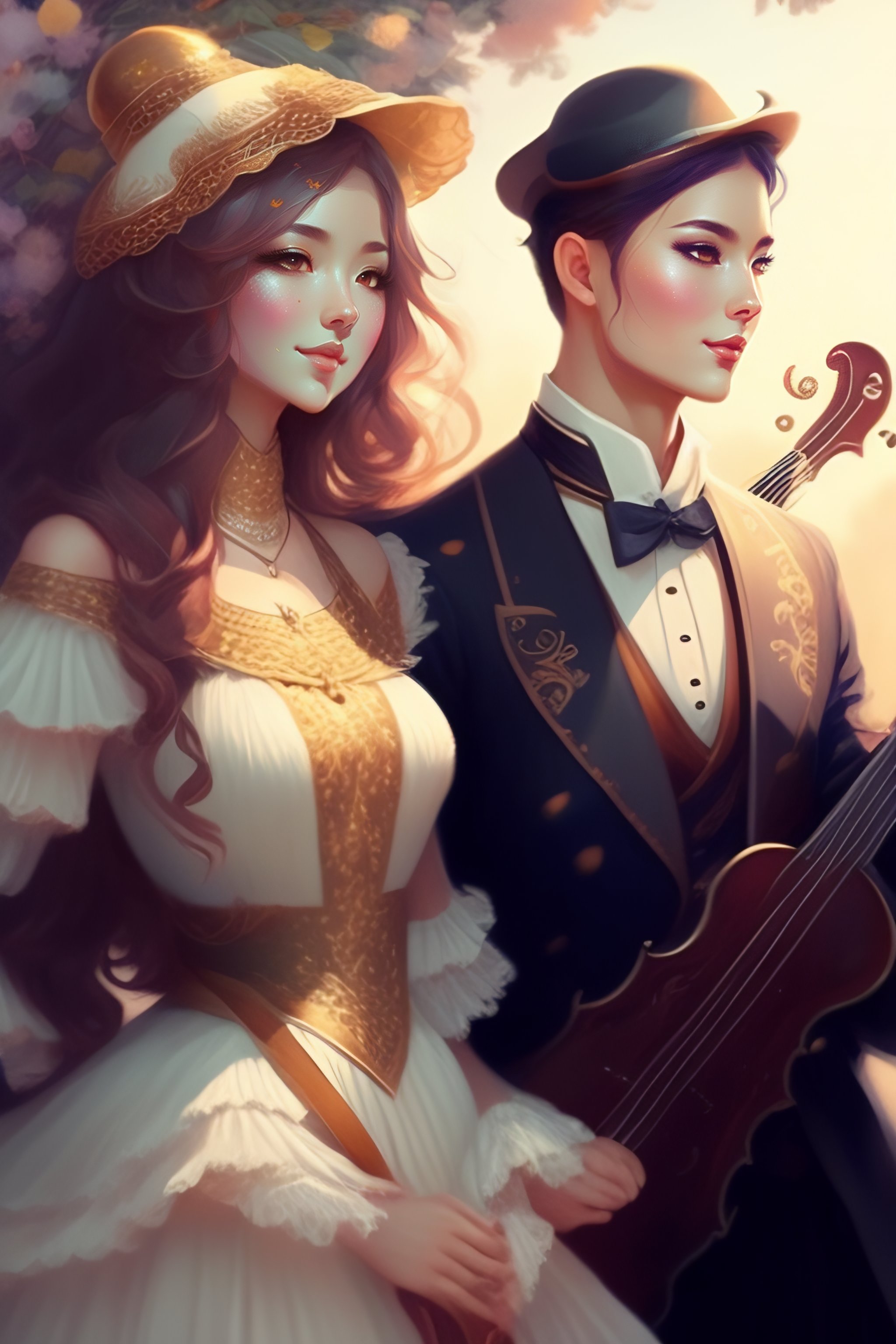 Lexica - Dancing toads toad characters toads in dresses polka dance ...