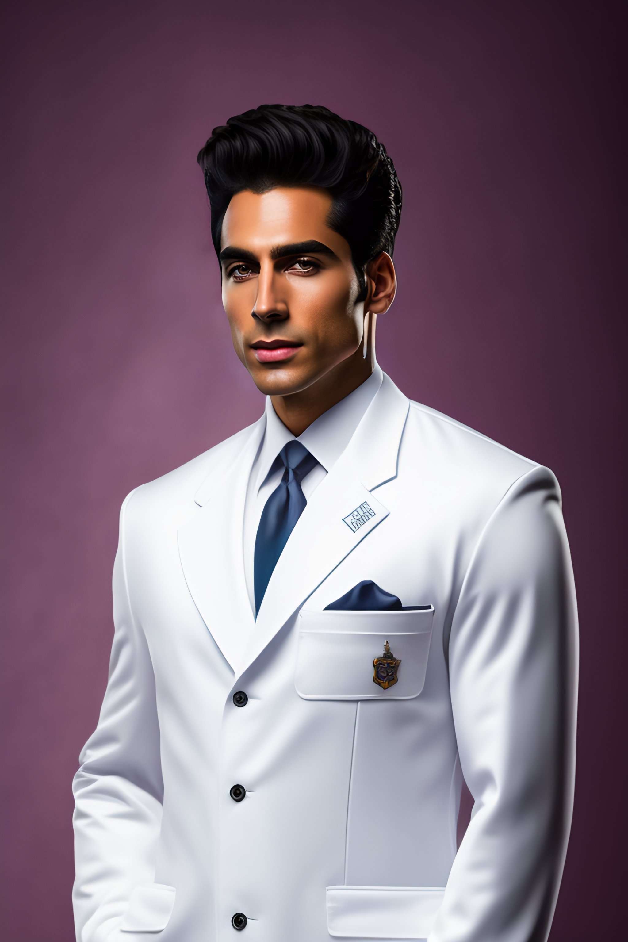 Lexica - Logo of Rick Sanchez in a white lab coat suit