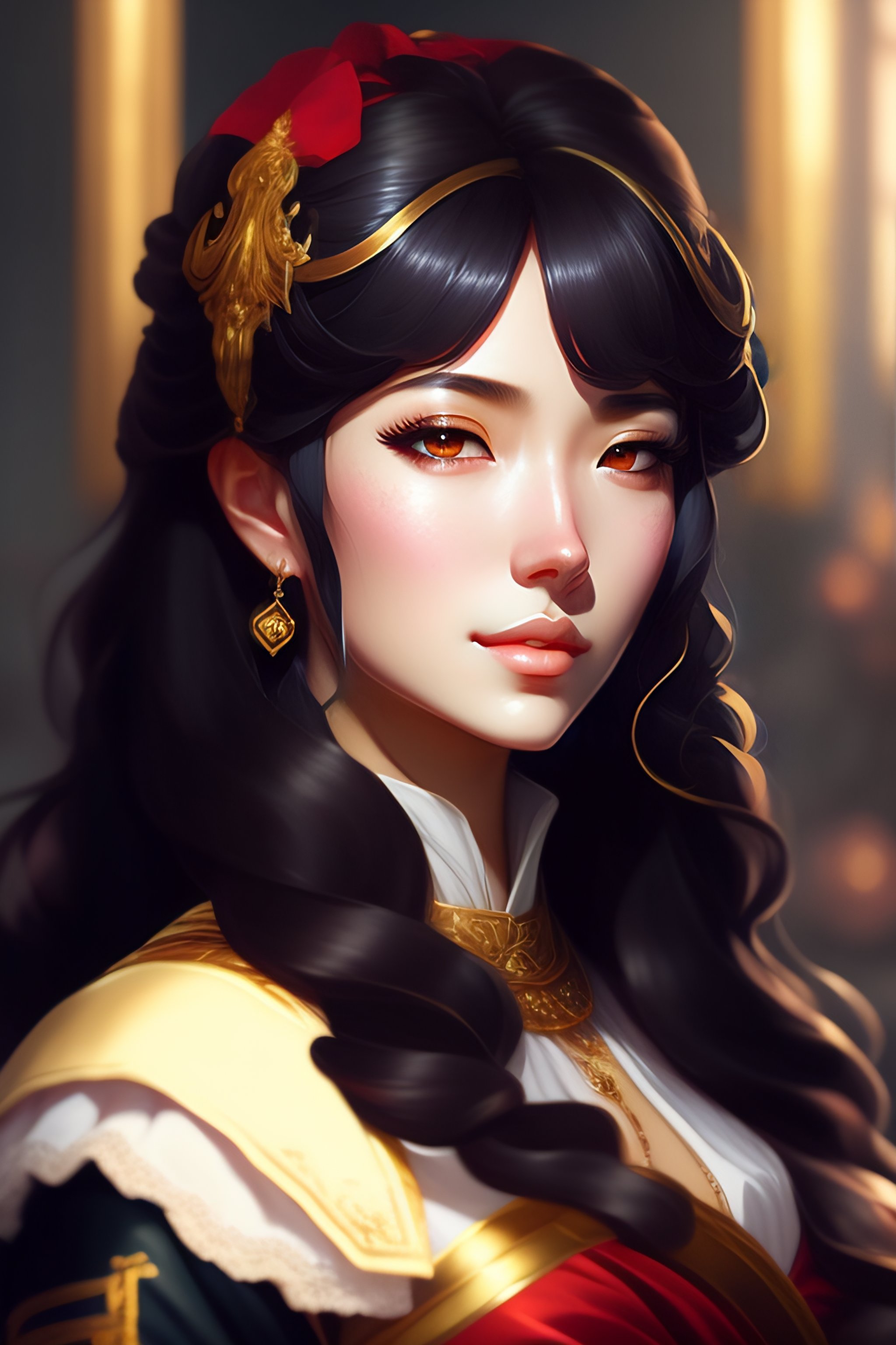 Lexica - Baroque oil painting anime key visual full body portrait ...
