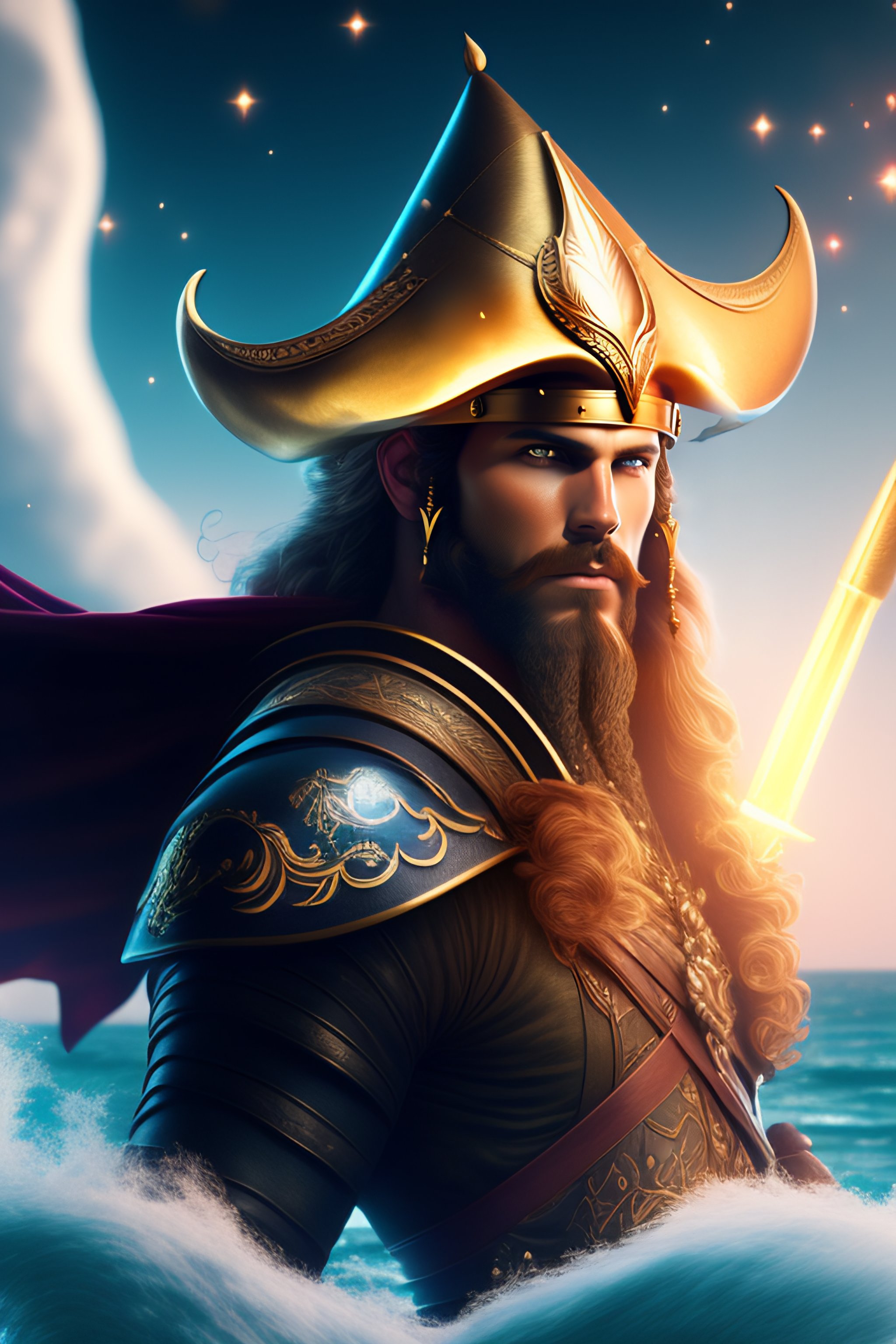 Lexica - Artemis, The Greek gods, Portrait, Pirate, Pirate hat, Pirate ...