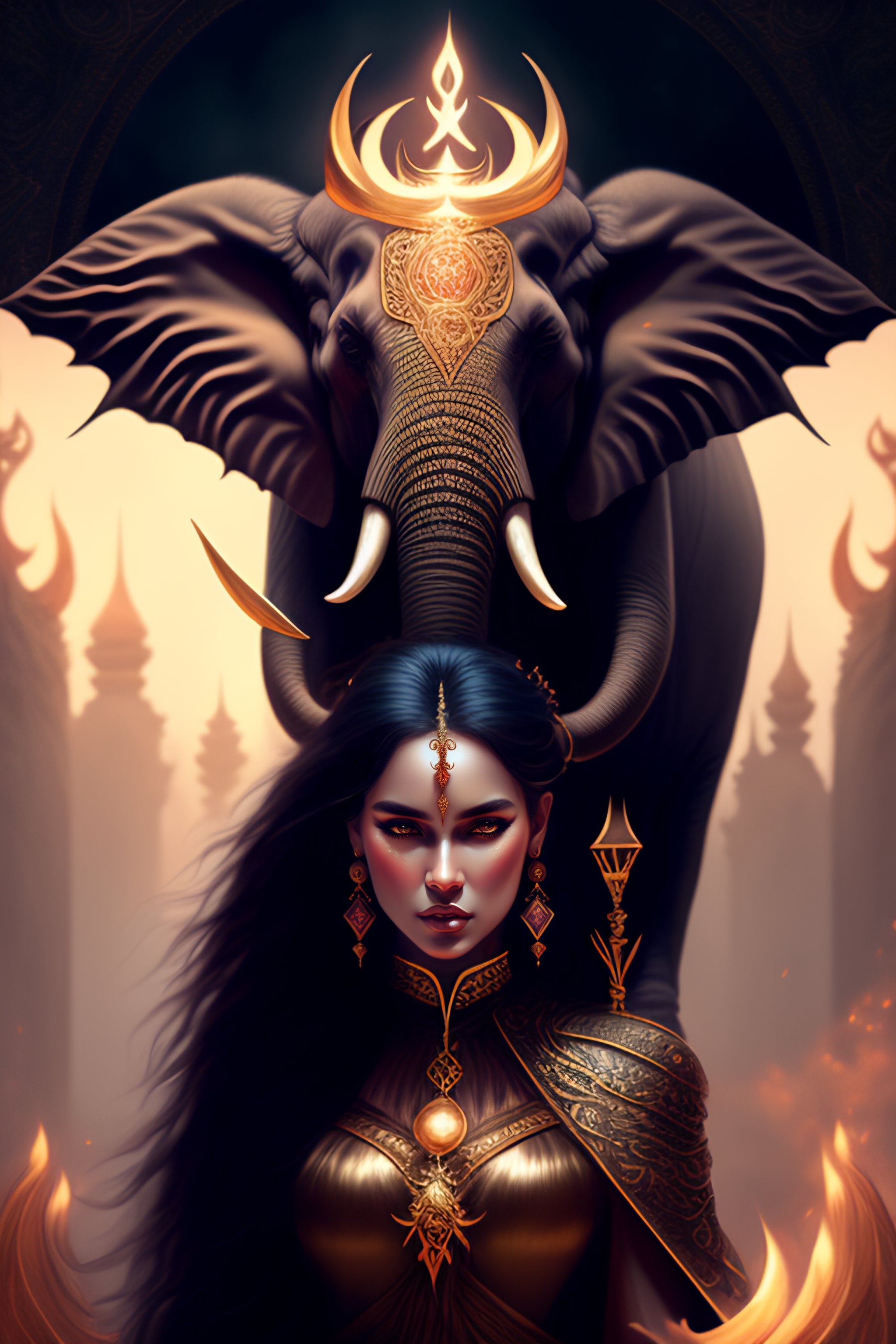 Lexica - A beautiful satanic black metal album cover of a satanic ...