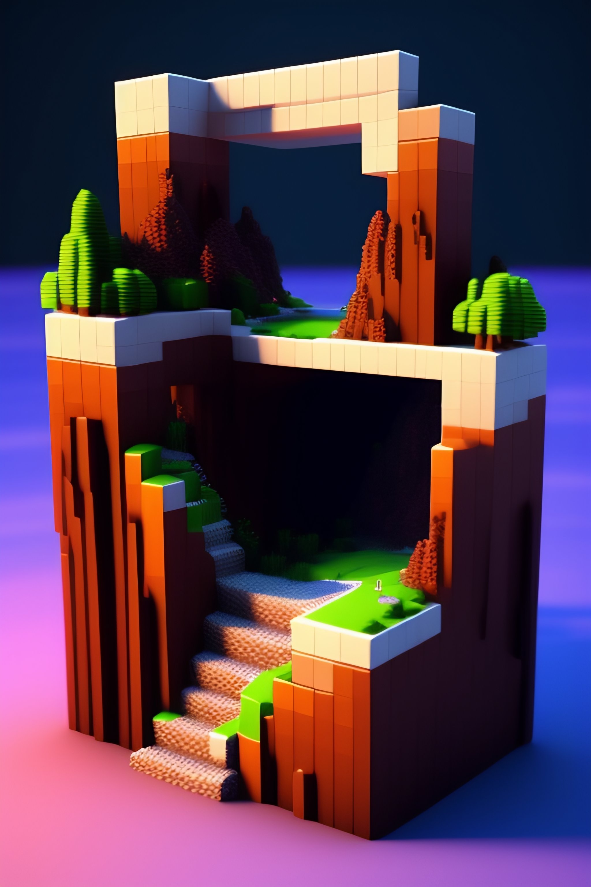 Lexica - Pixel art, unreal engine, voxel render