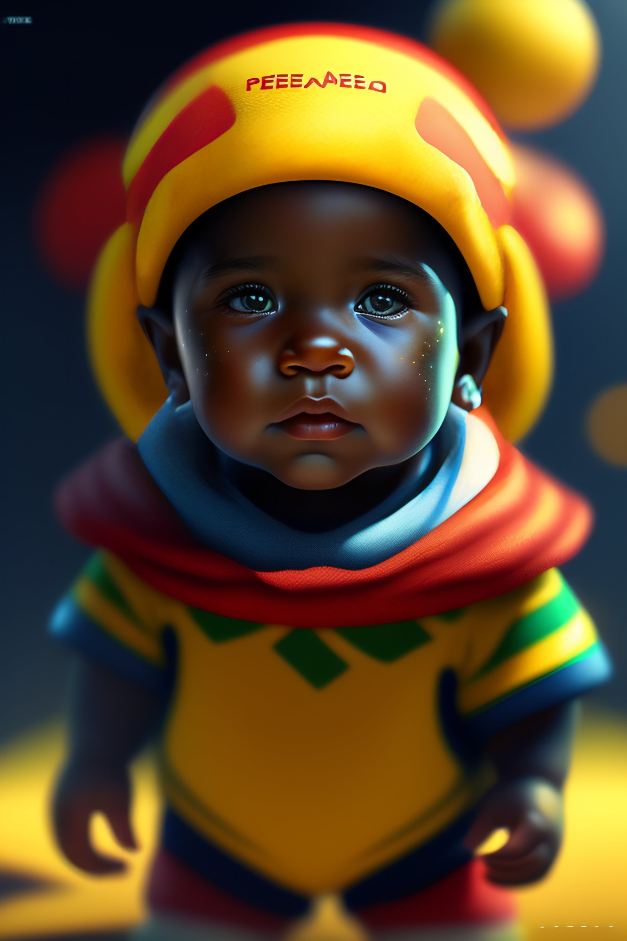 Lexica - Baby pele brazil, moonwalker, render, rembrandt, cgsociety ...