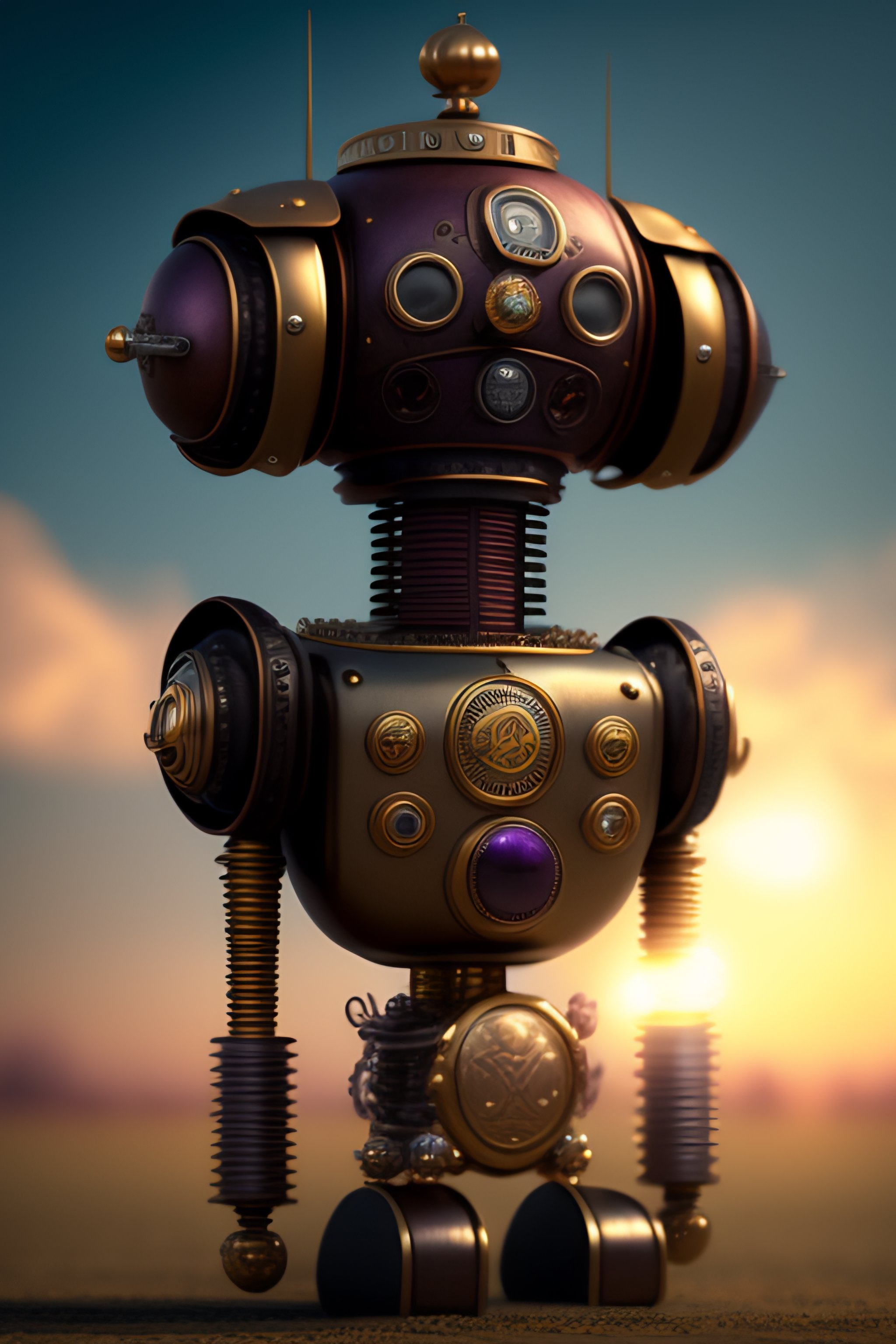 Lexica - Randy moss, steampunk robot