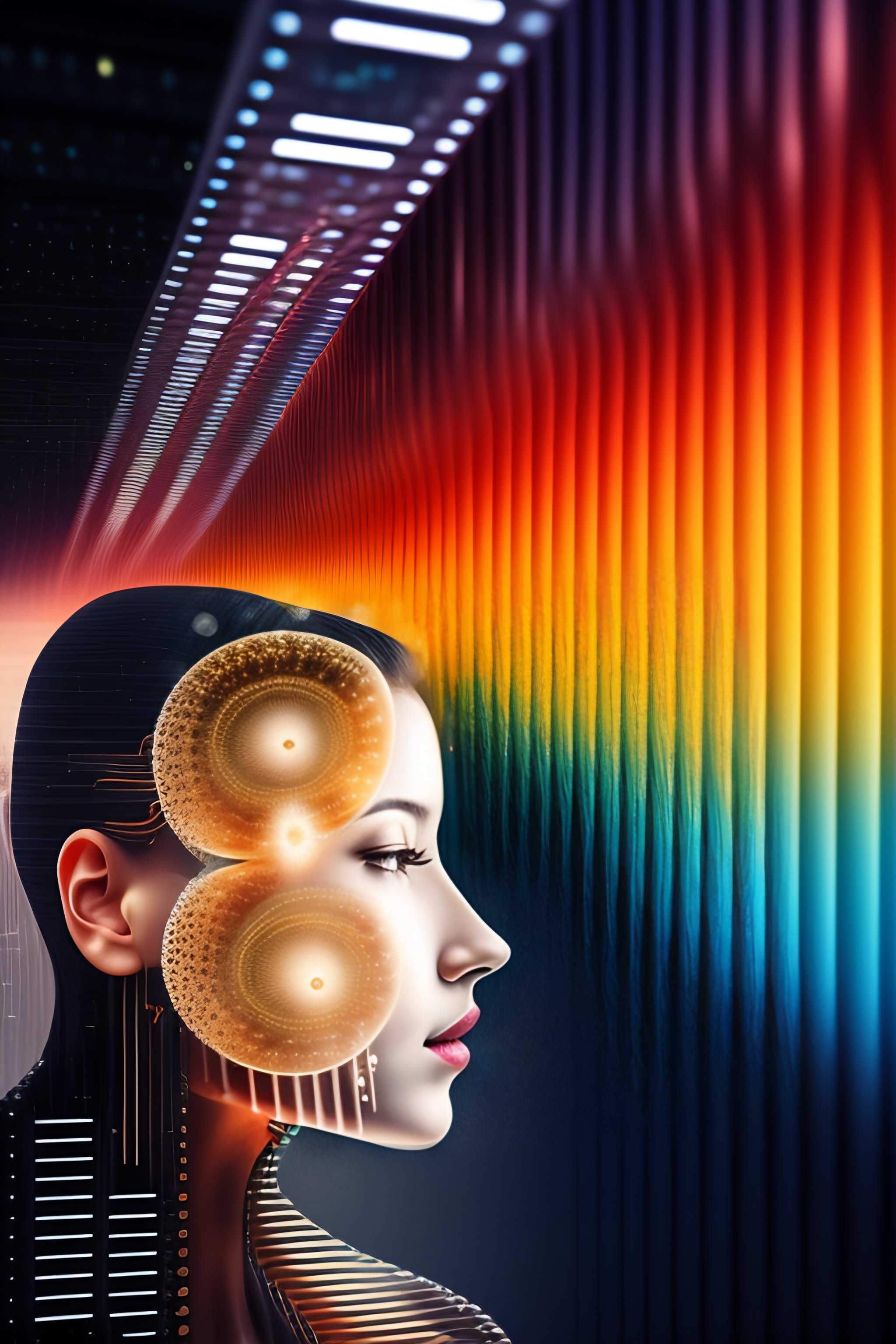 Lexica - "Create a digital artwork that reflects your interpretation of the phrase 'artificial ...