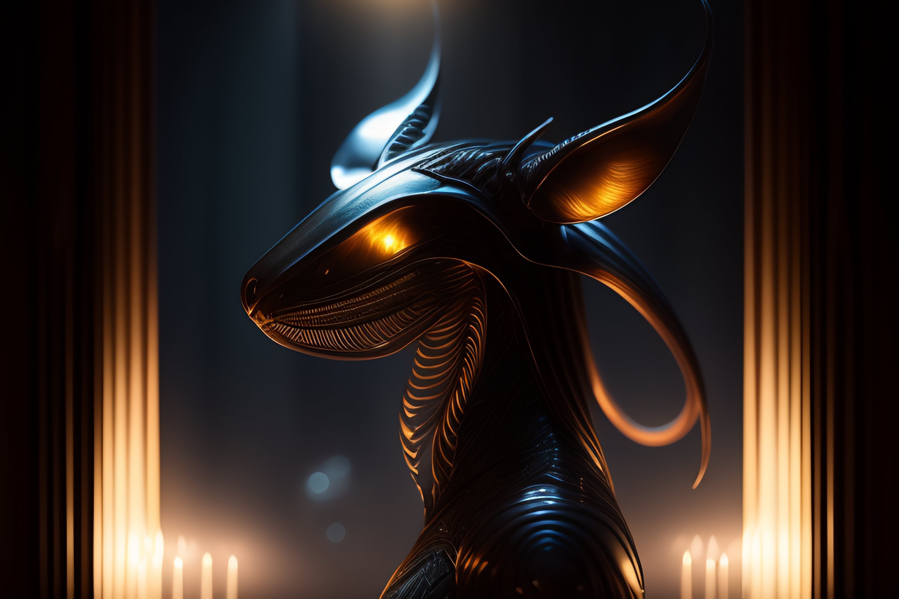 Lexica - Epic professional digital art of alien, atmospheric lighting ...