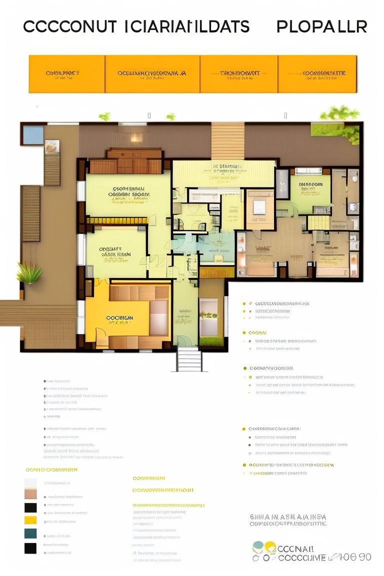 Lexica - Floor plan of coconut Handicrafts art gallery which is ...