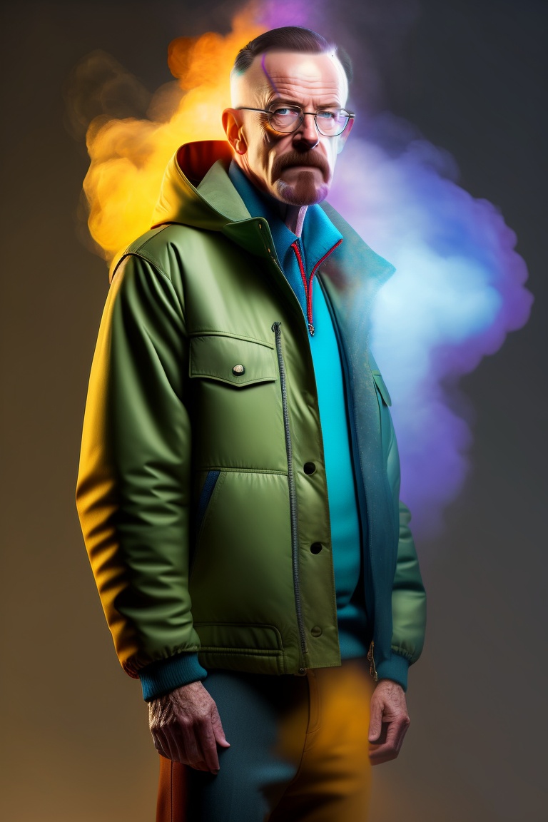 Lexica - Full body photo of walter white, 4k, vibrant colors