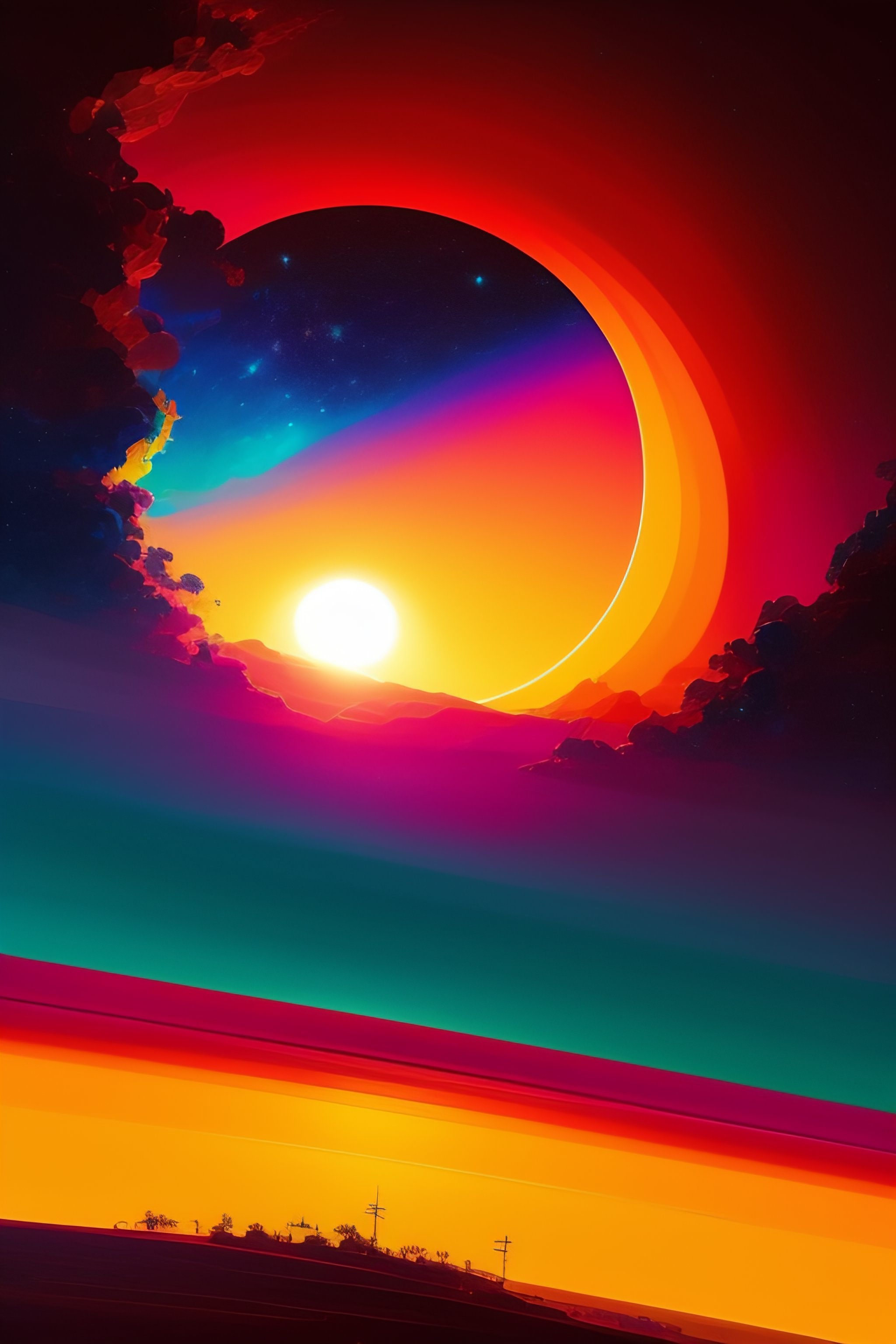 Lexica - A view from Earth as we see our Sun go supernova, hyper ...