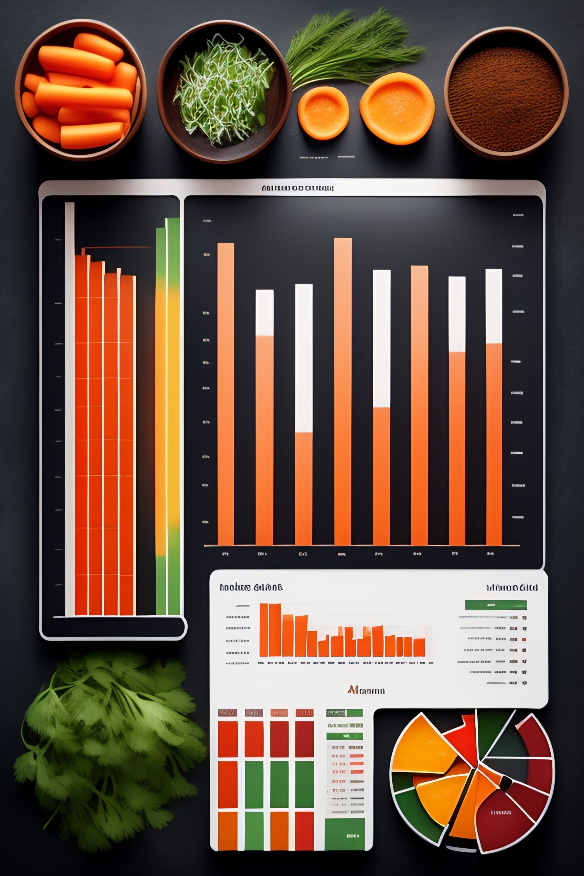 Lexica - An analytical dashboard where the charts are made of carrots ...