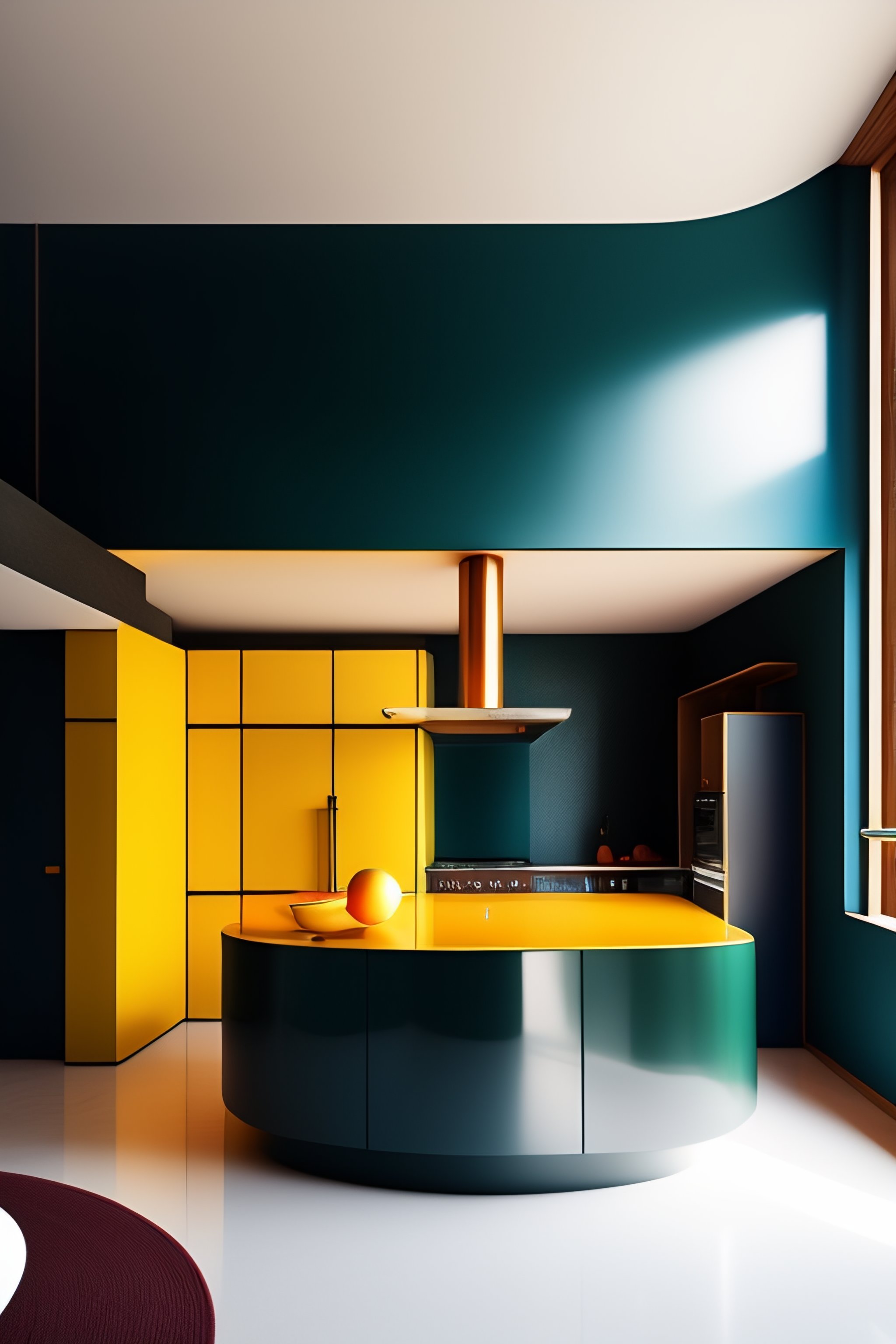 Lexica - Kitchen design by le corbusier