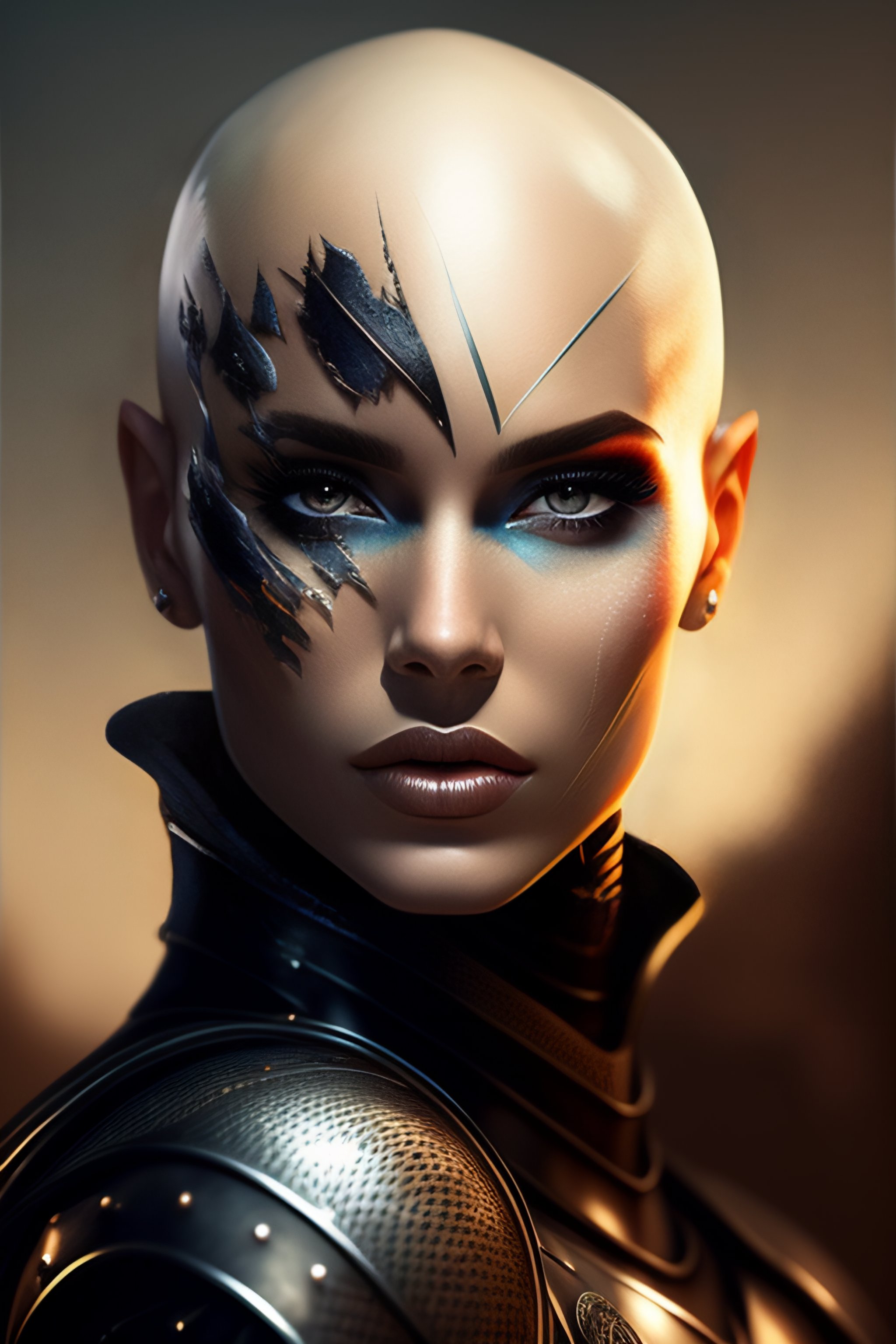 Lexica - Bald, knight, scars